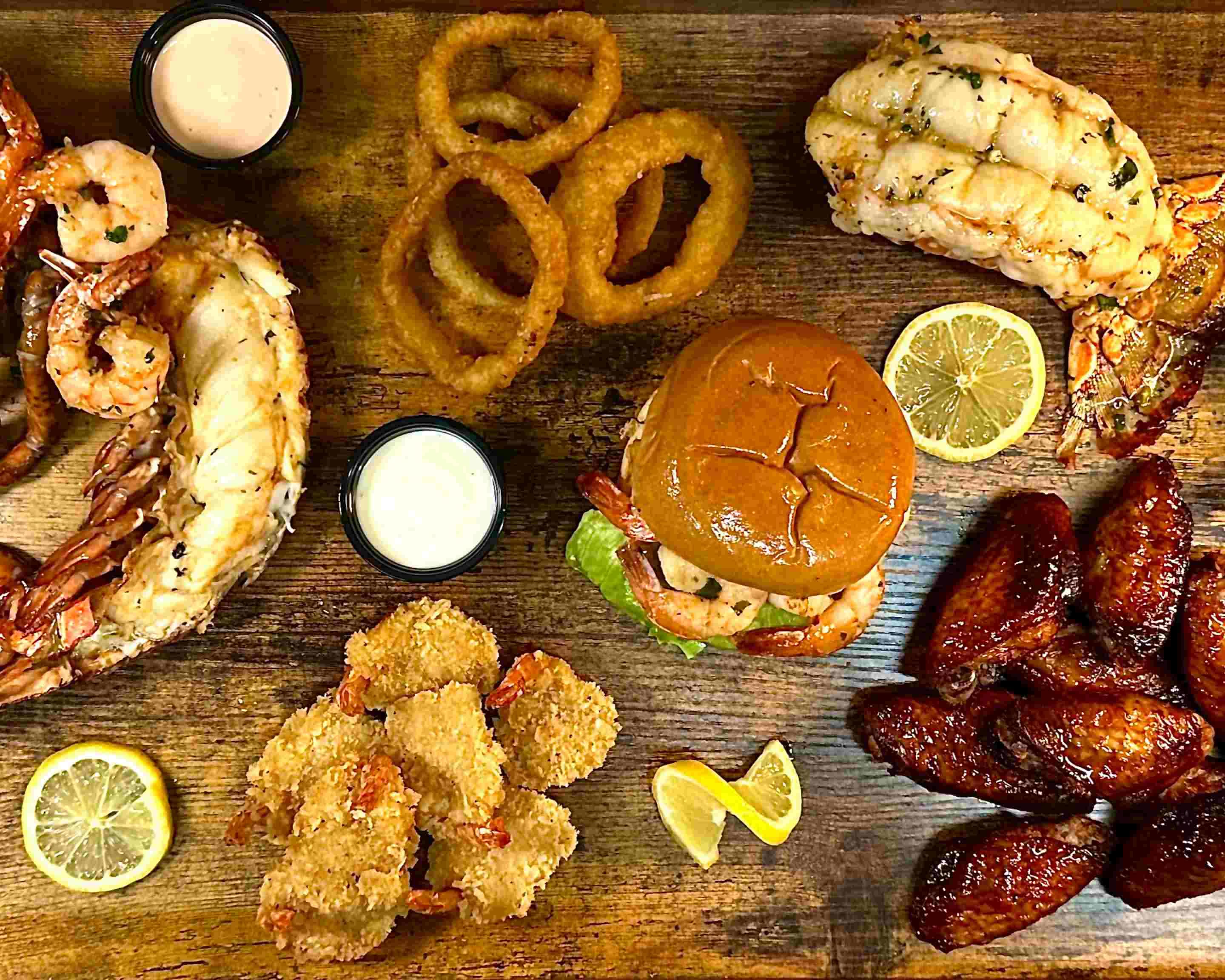 Burgers, Wings & Ocean (2670 E College Ave) Menu Decatur • Order ...