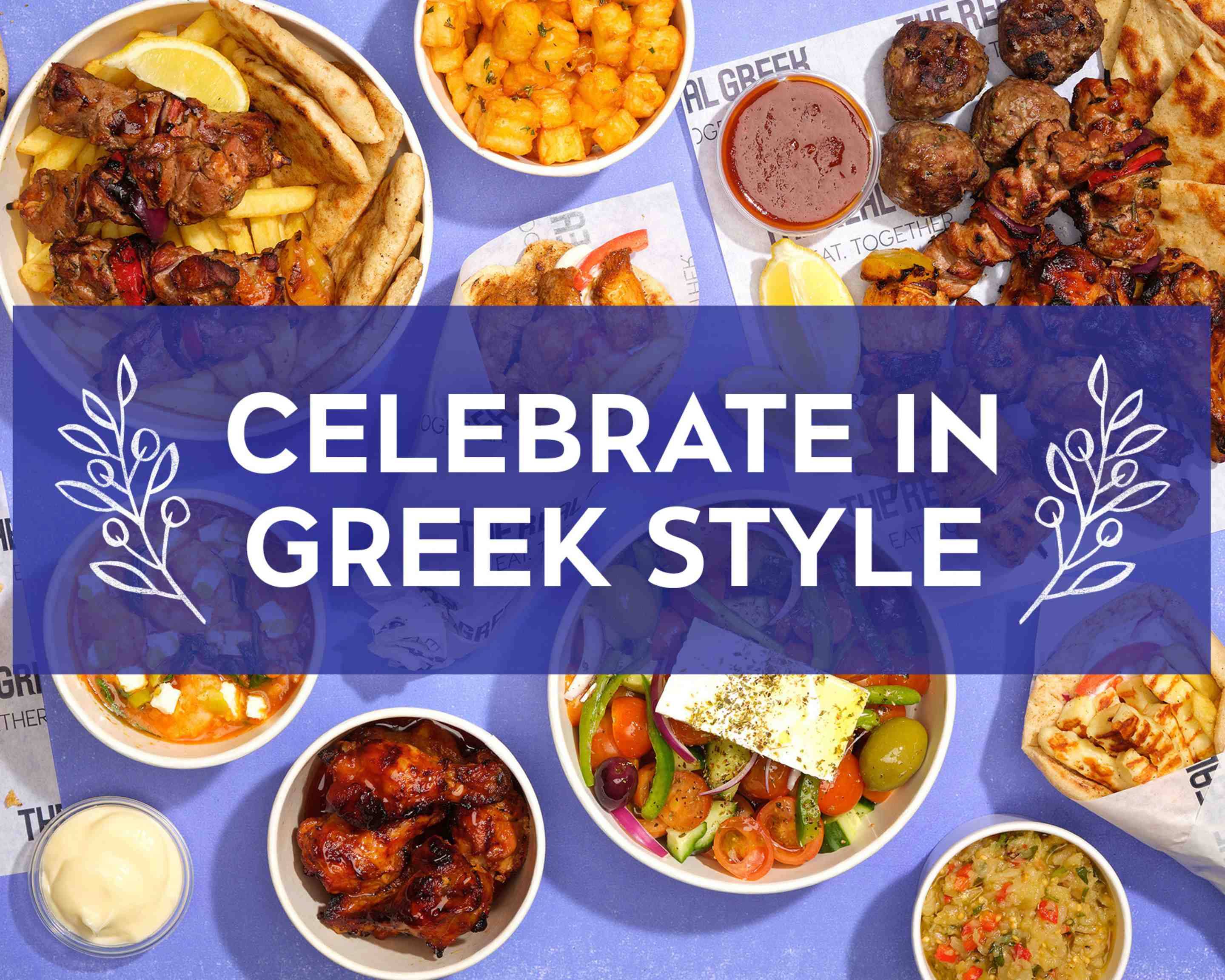 The Real Greek (Braintree Village) Menu - Takeaway in Cambridge and ...