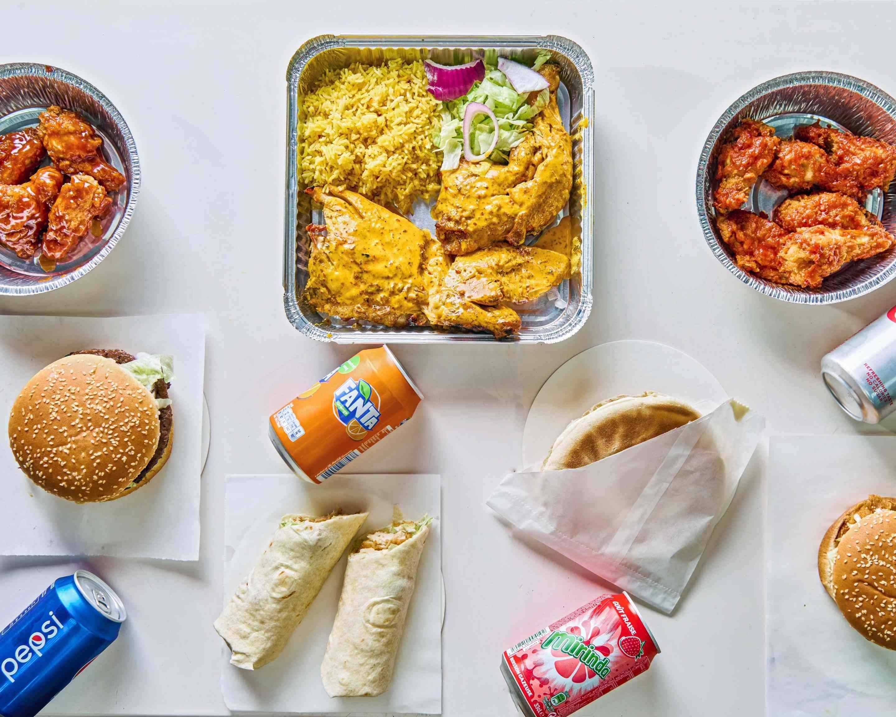 The best Chicken wrap delivery in Cransley | See prices and order ...