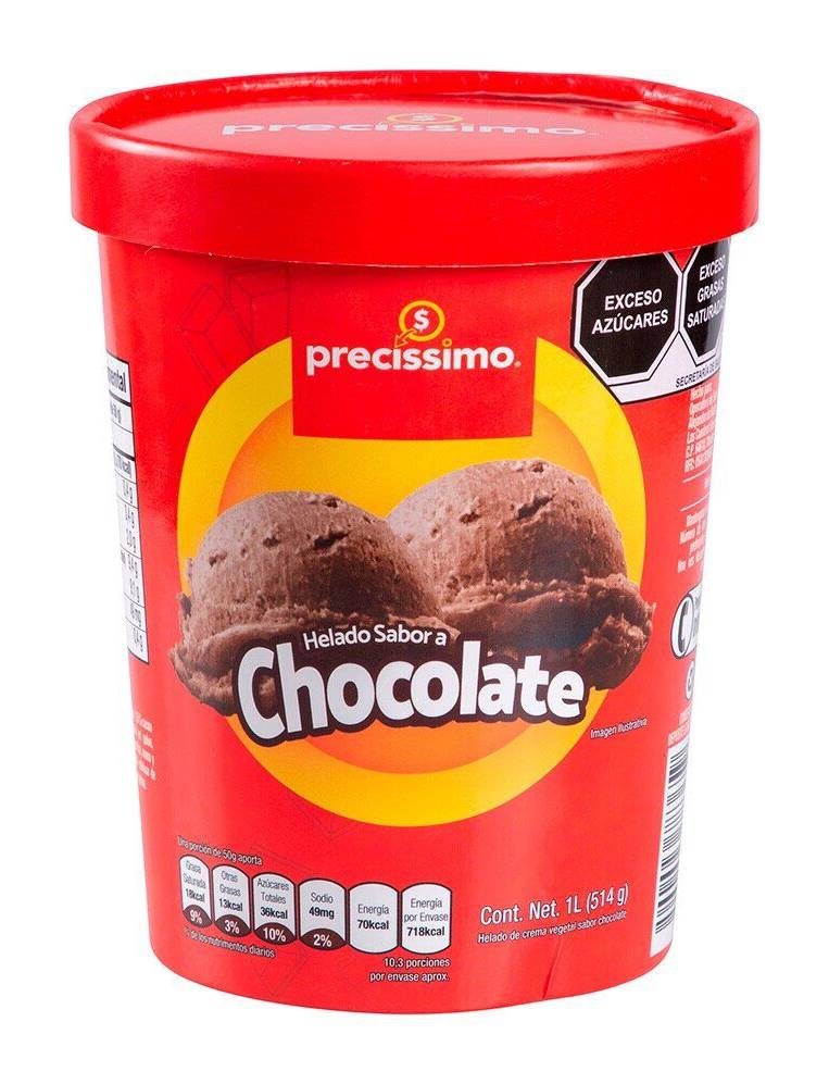 Precíssimo Helado de chocolate precissimo .-Entrega a Domicilio En ...