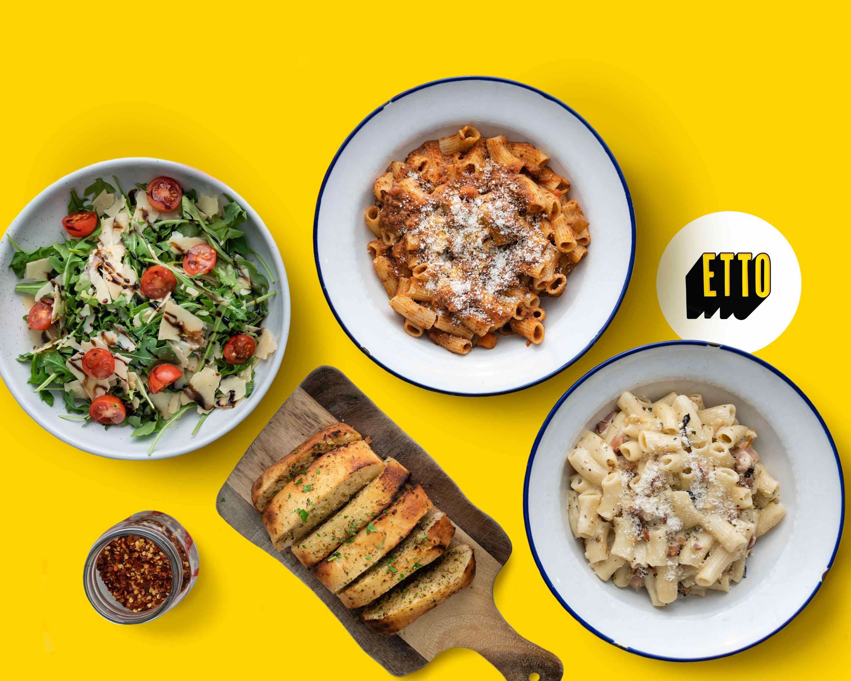 Order Etto Pasta Bar (Richmond) | Menu & Prices | Melbourne Delivery ...
