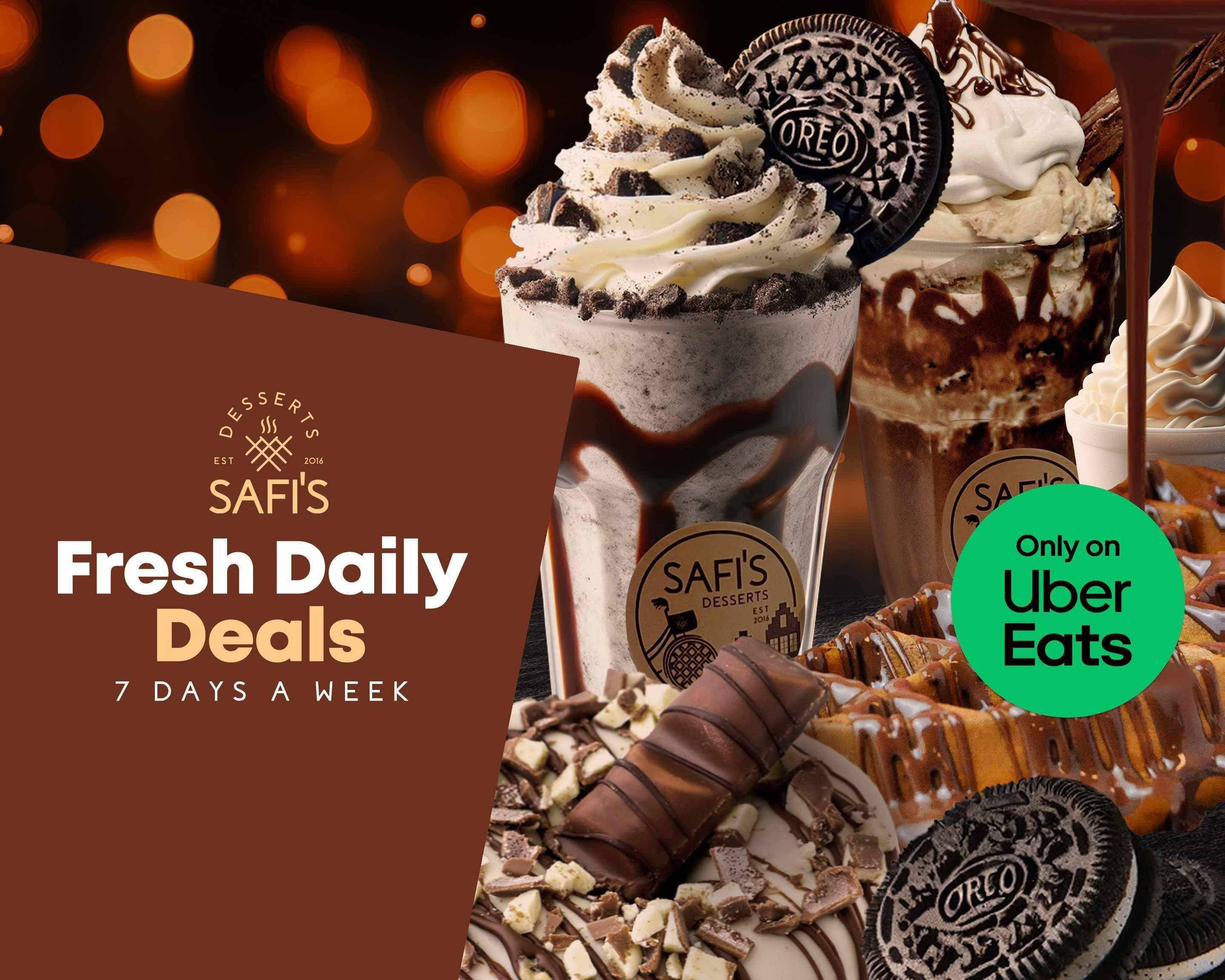 Safi's Desserts Menu & Prices - Birmingham, UK Delivery - Order with ...