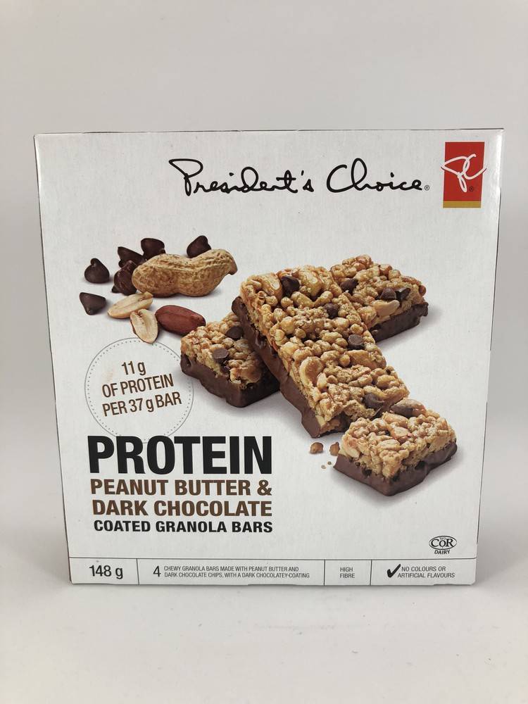 PC Protein Peanut Butter & Dark Chocolate Coated Granola Bars Delivery ...