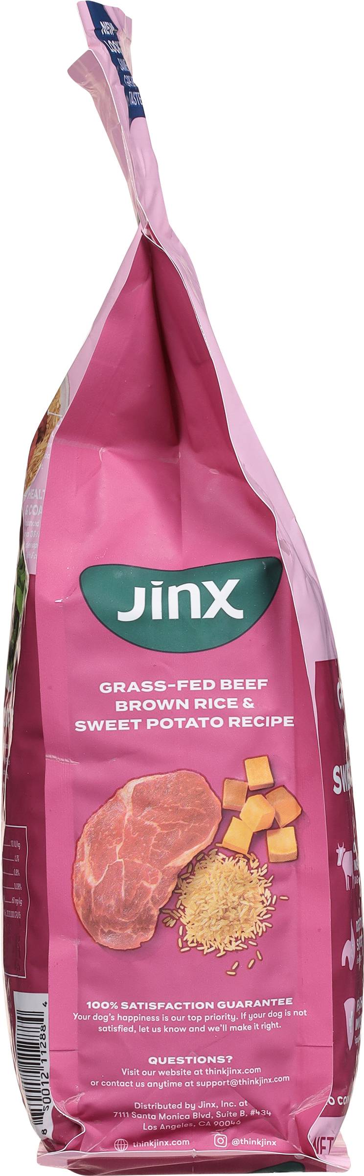Jinx All Life Stages Beef Brown Rice Recipe Dog Kibble Delivery Near Me ...