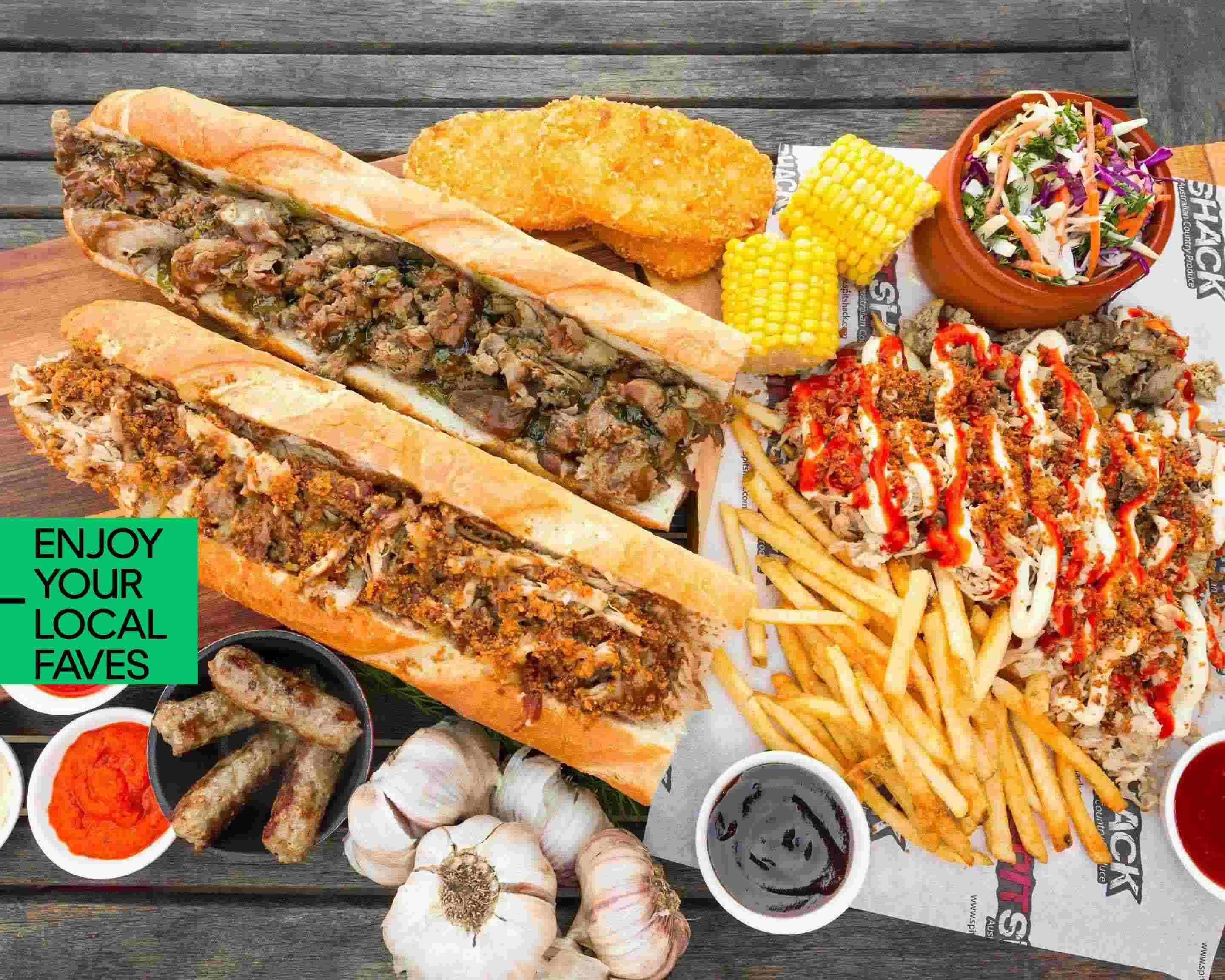 Order Spit Shack | Menu & Prices | Canberra Delivery | Uber Eats