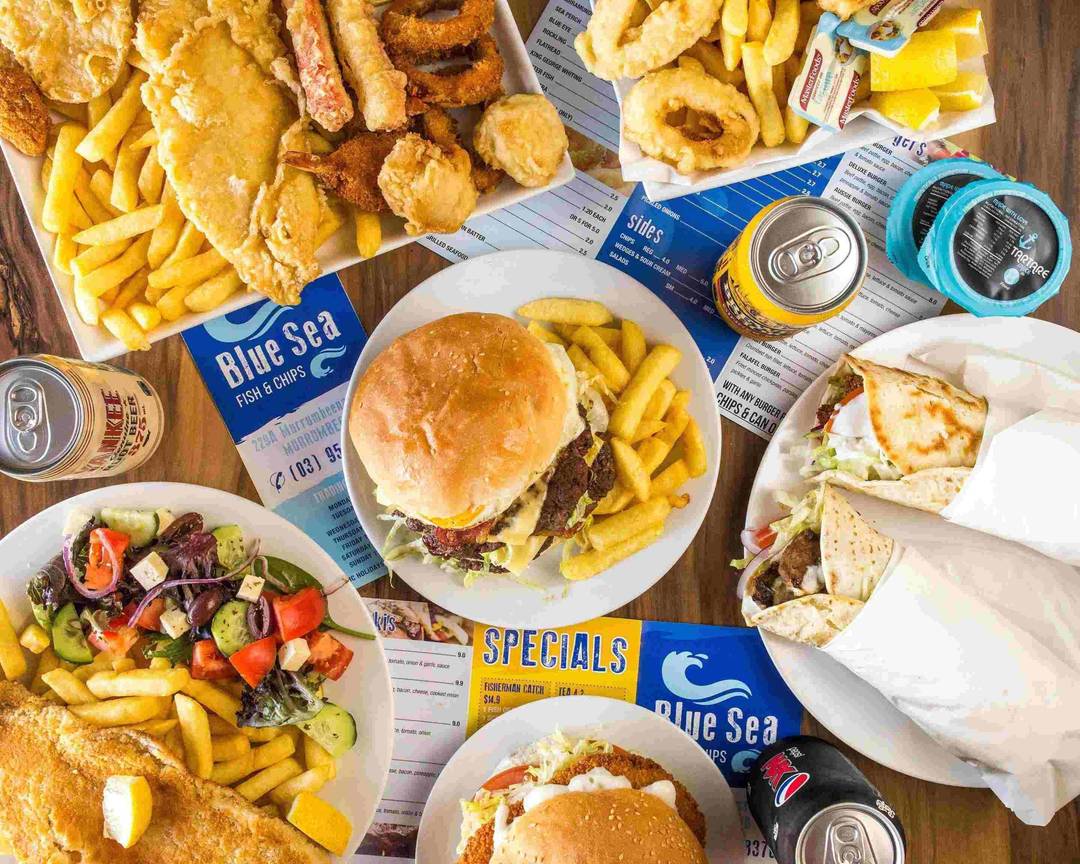 Order Blue Sea Fish and Chips | Menu & Prices | Melbourne Delivery ...
