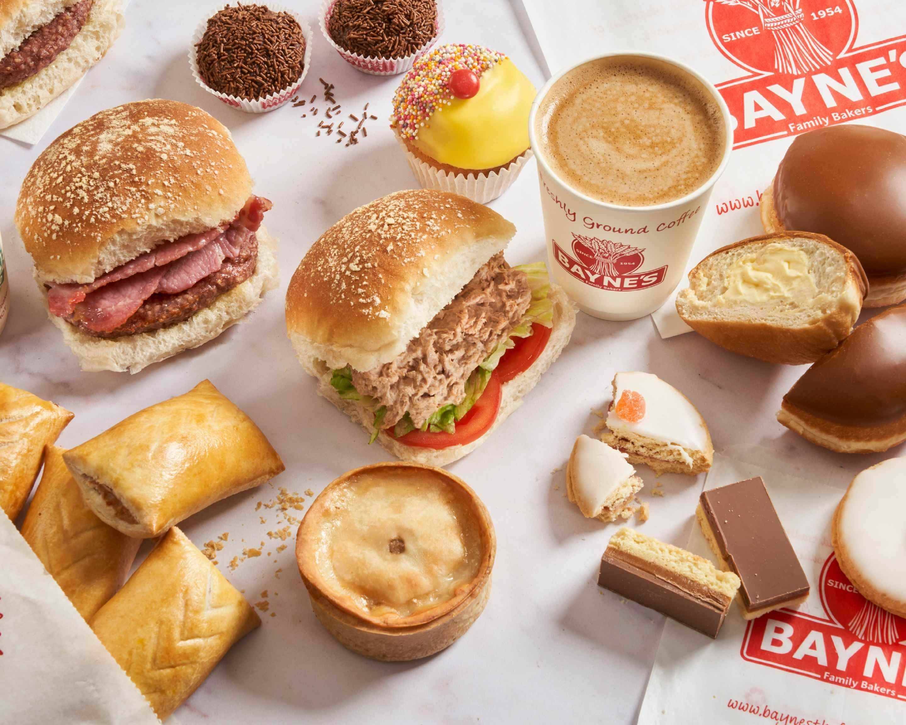 Bayne's the Family Bakers (Dundee) Menu - Takeaway in Aberdeen ...