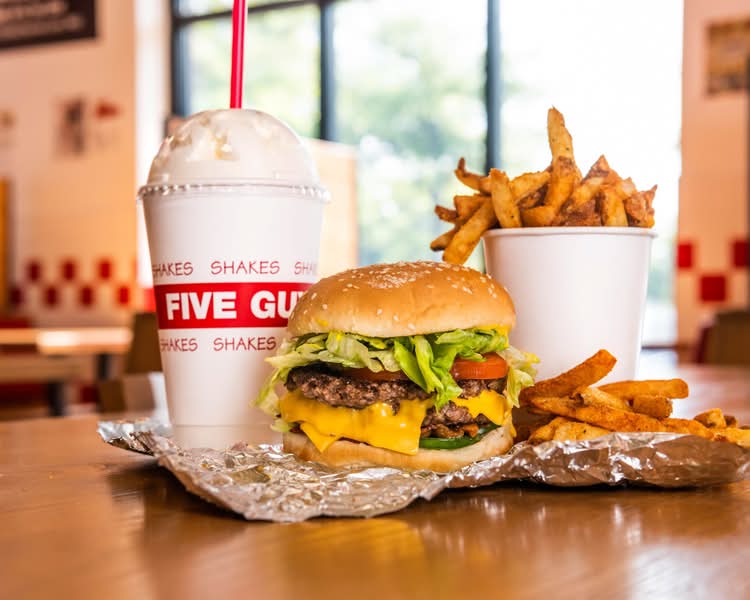 Order Five Guys (5300 Tchoupitoulas St.) Menu Delivery【Menu & Prices ...