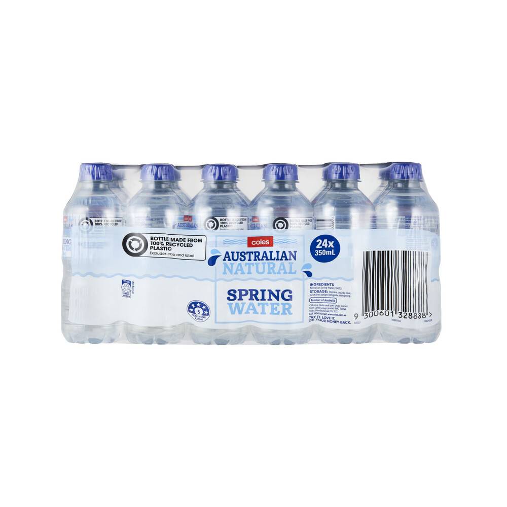 Coles Natural Spring Water Delivery Near Me | Order Online | Uber Eats
