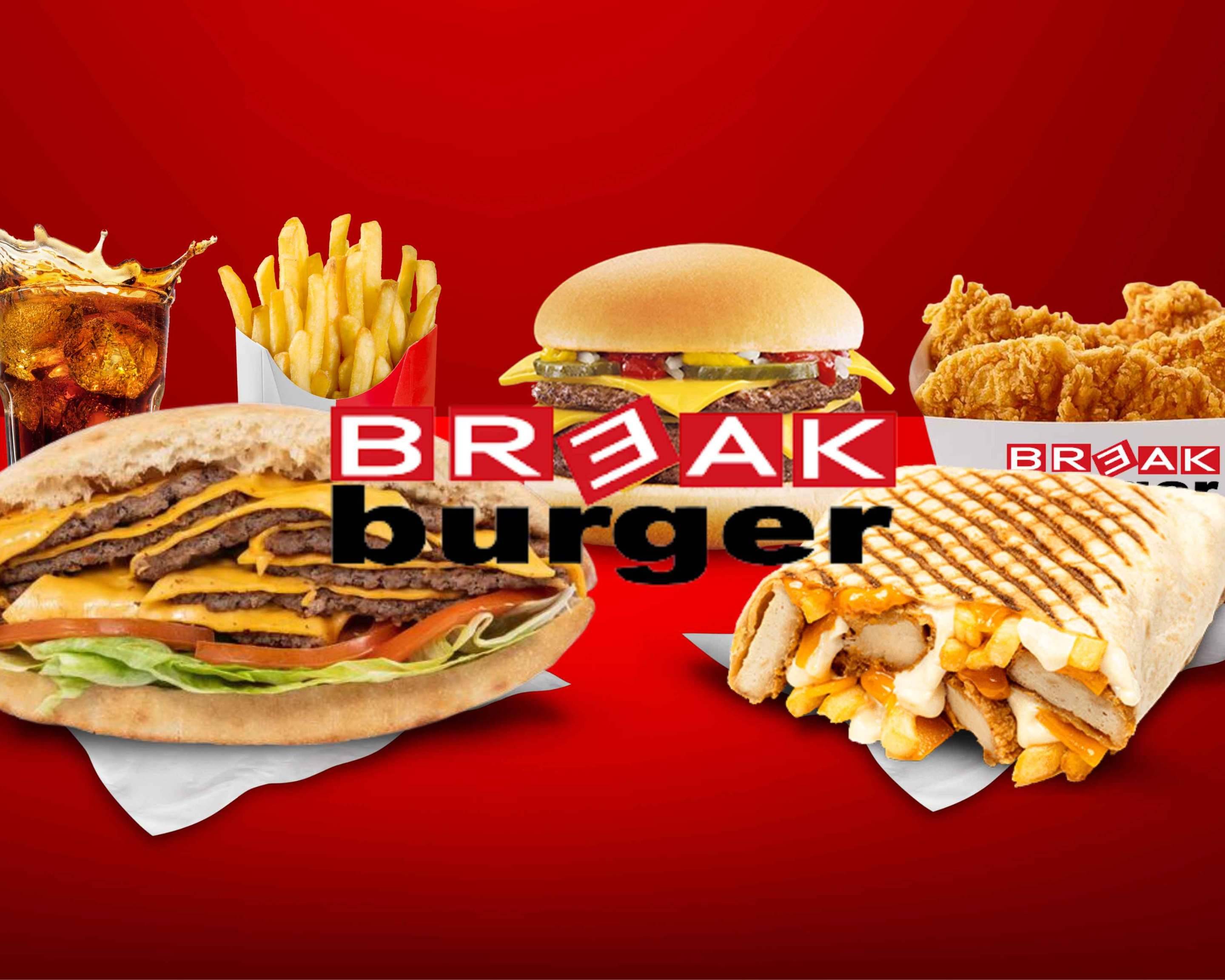 Livraison Break Burger 🍔 à Villepinte - Menu et prix | Uber Eats