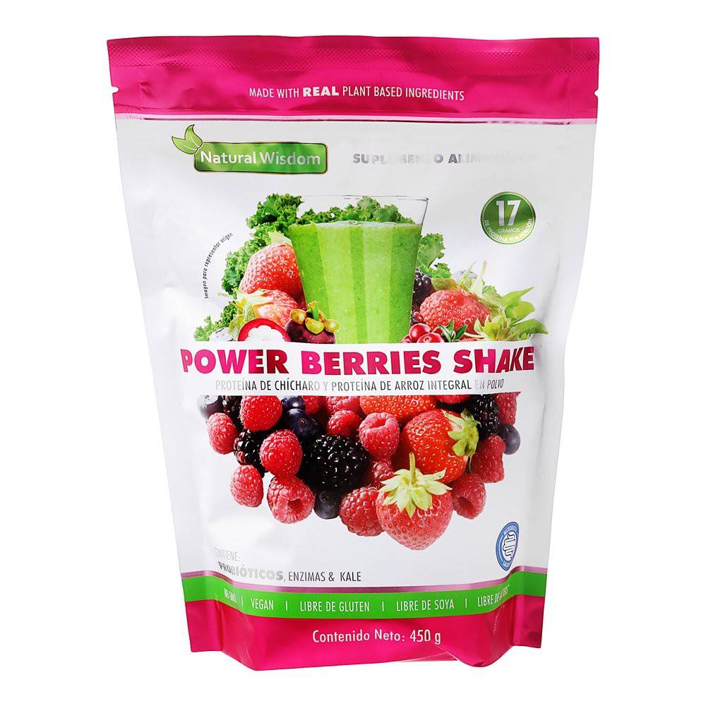 Natural Wisdom Proteina power berries shake doypack Delivery Near Me ...