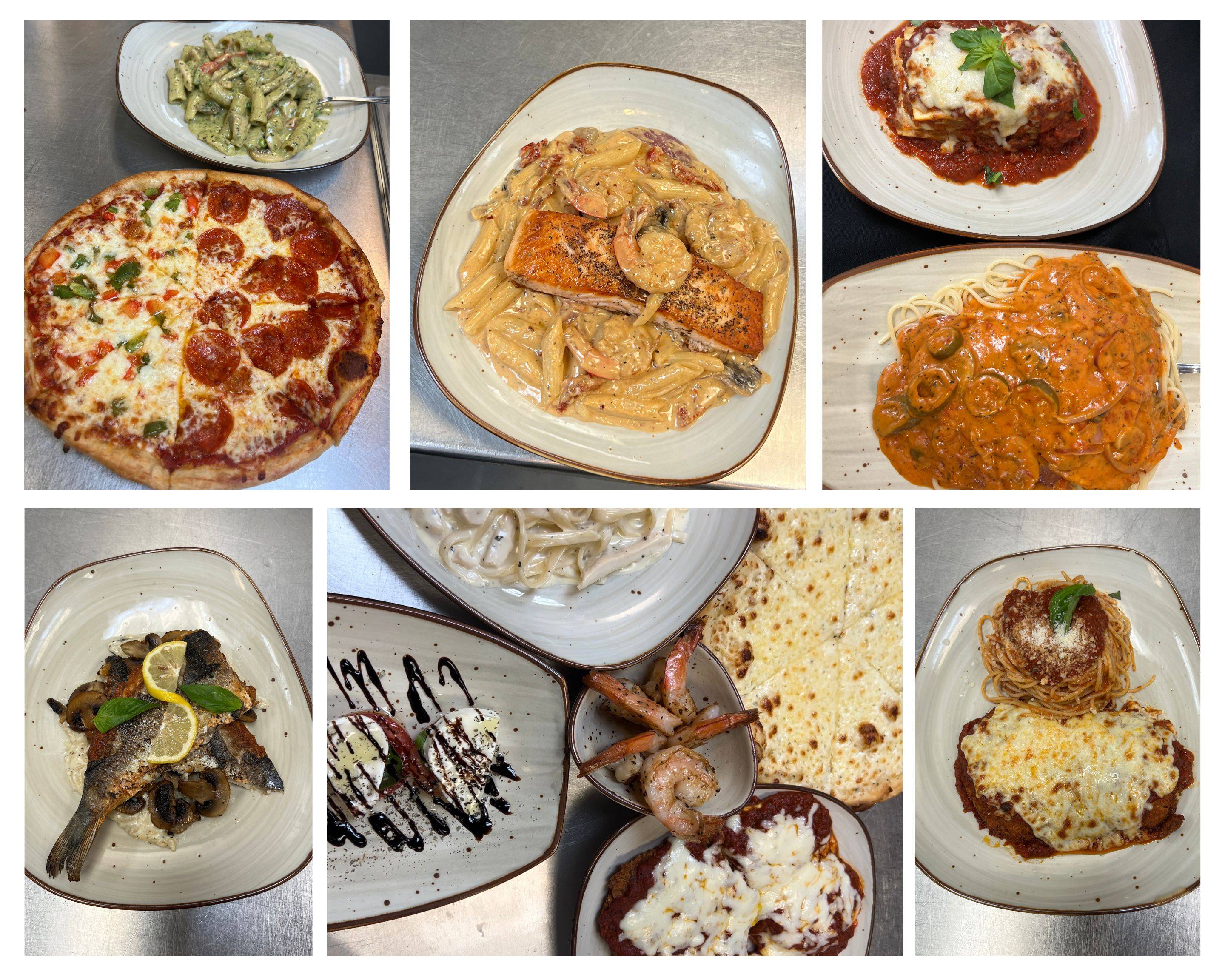 Romas Italian Kitchen Menu Plano • Order Romas Italian Kitchen Delivery ...
