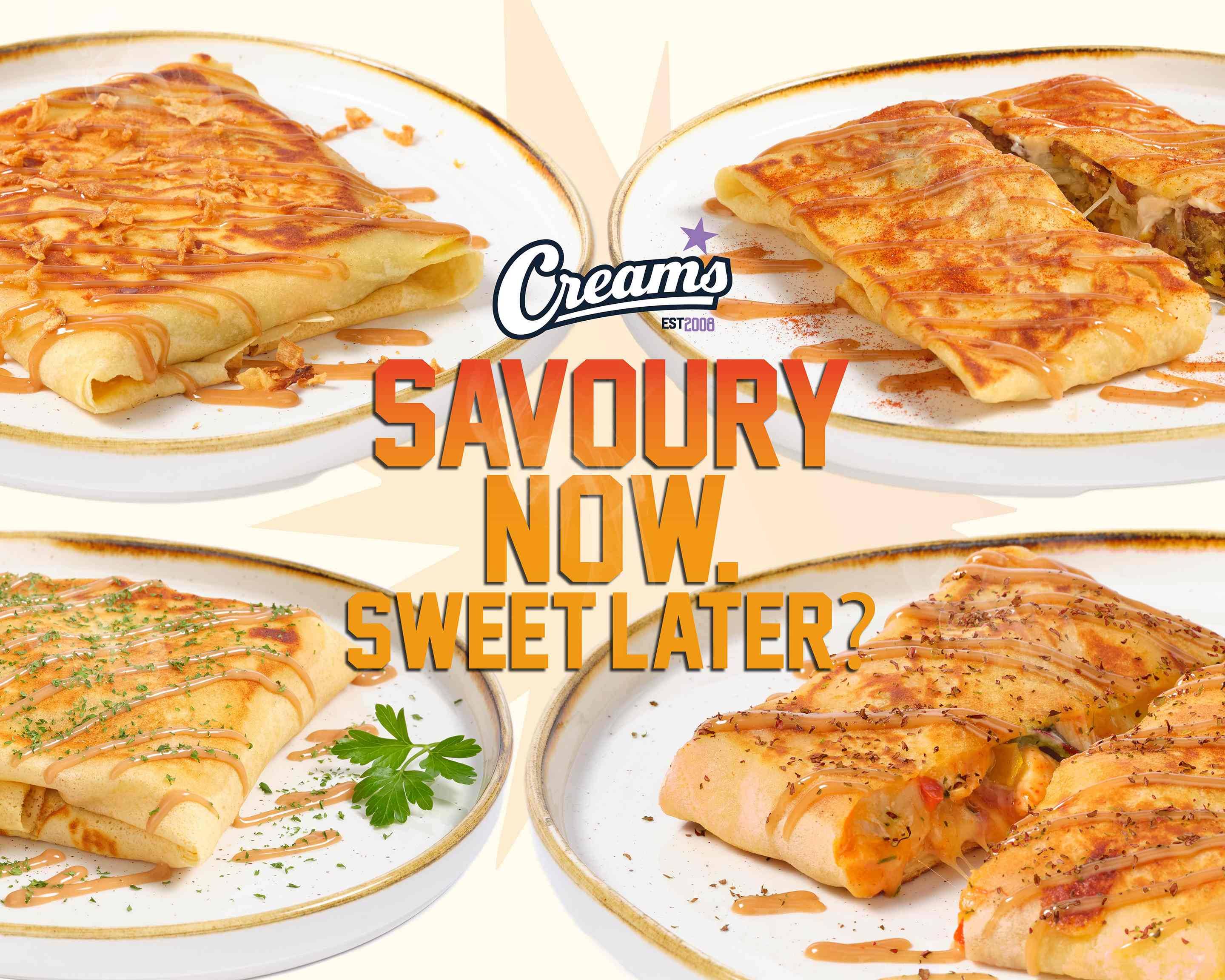 Creams Cafe (Peterborough) Menu & Prices - Peterborough Delivery ...