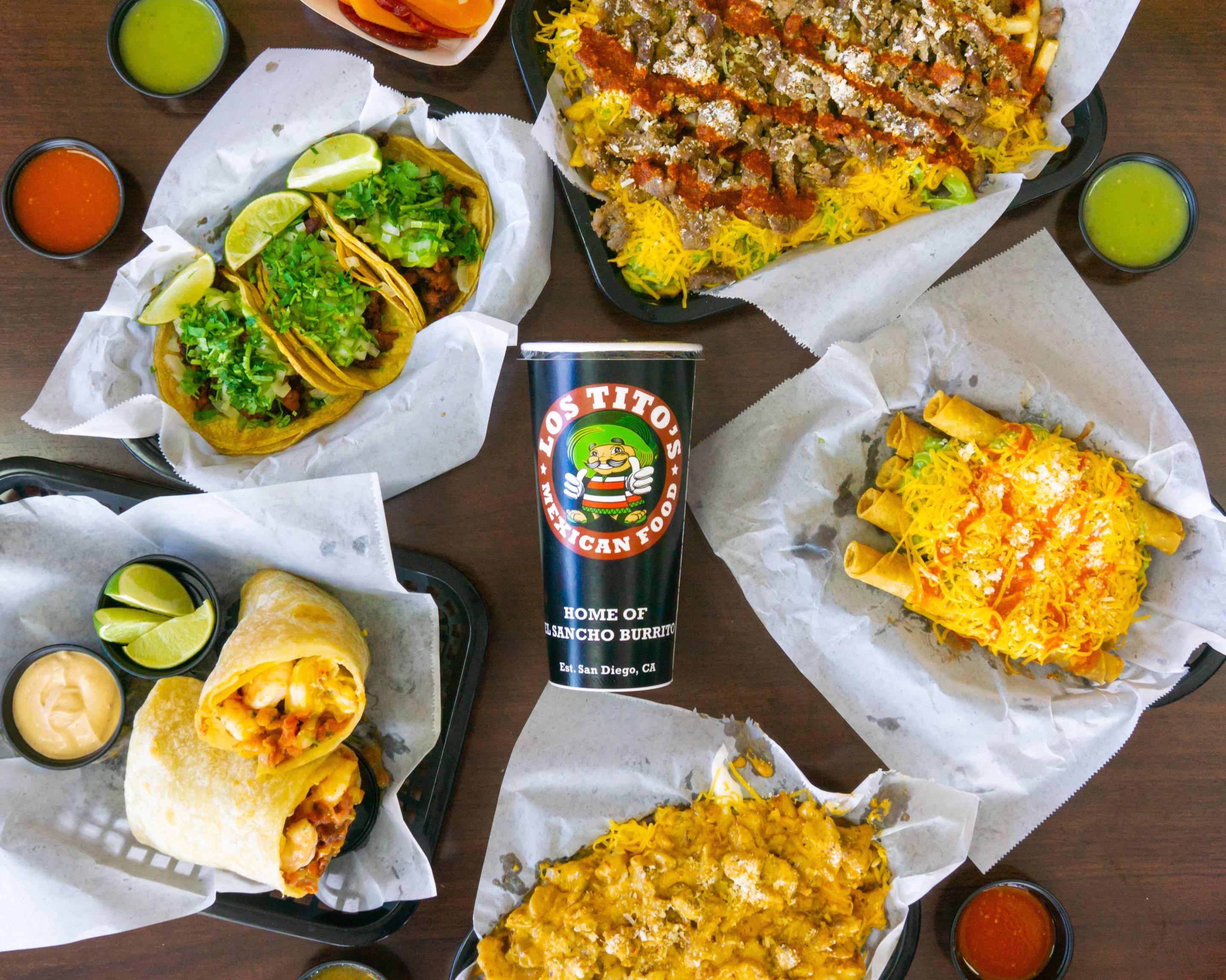 Order Los Tito's Mexican Food (National Ave) - Menu & Prices - San ...