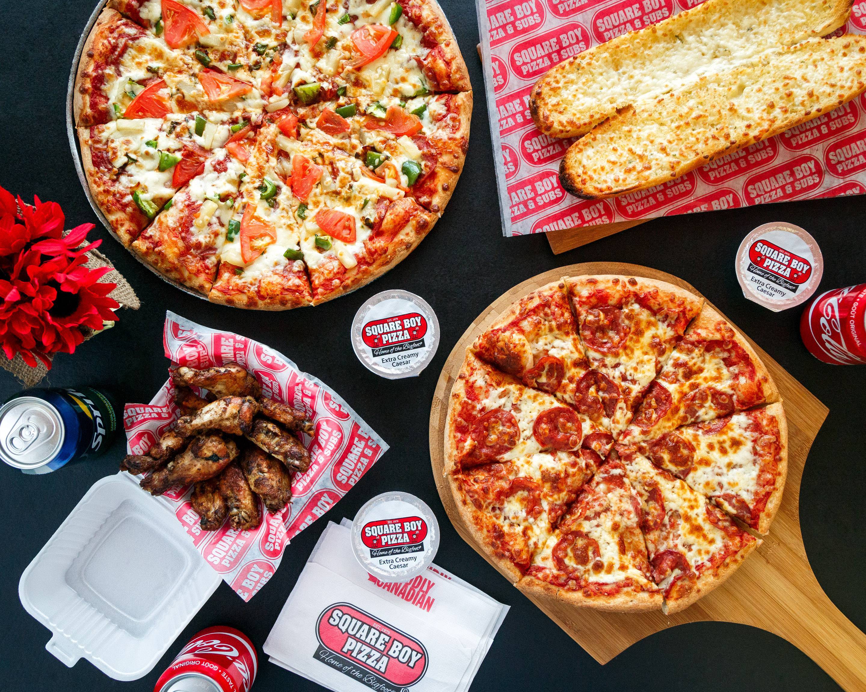 Order Square Boy Pizza (Bowmanville) Menu Delivery in Clarington | Menu ...