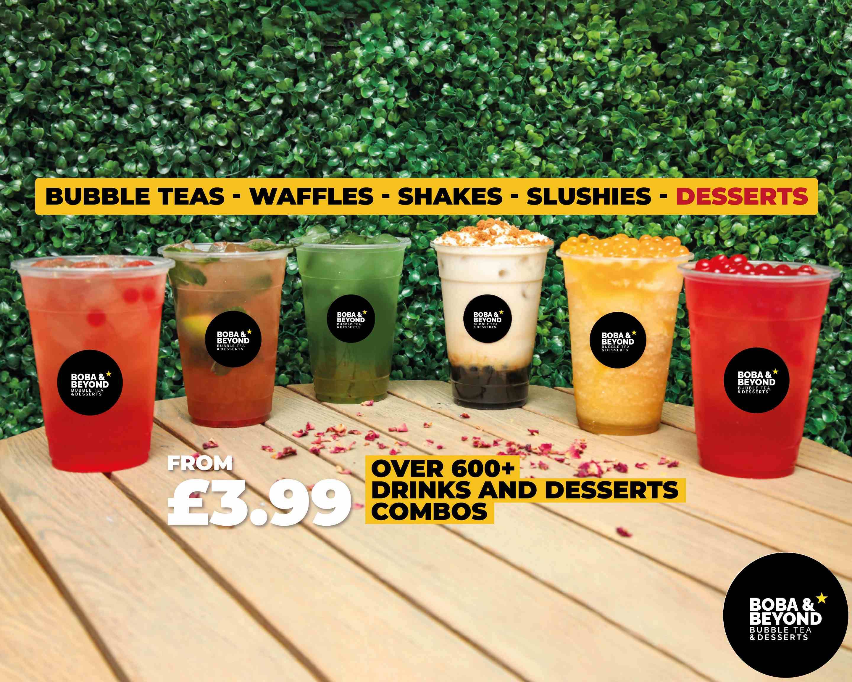 Boba And Beyond Menu & Prices - London Delivery - Order with Uber Eats