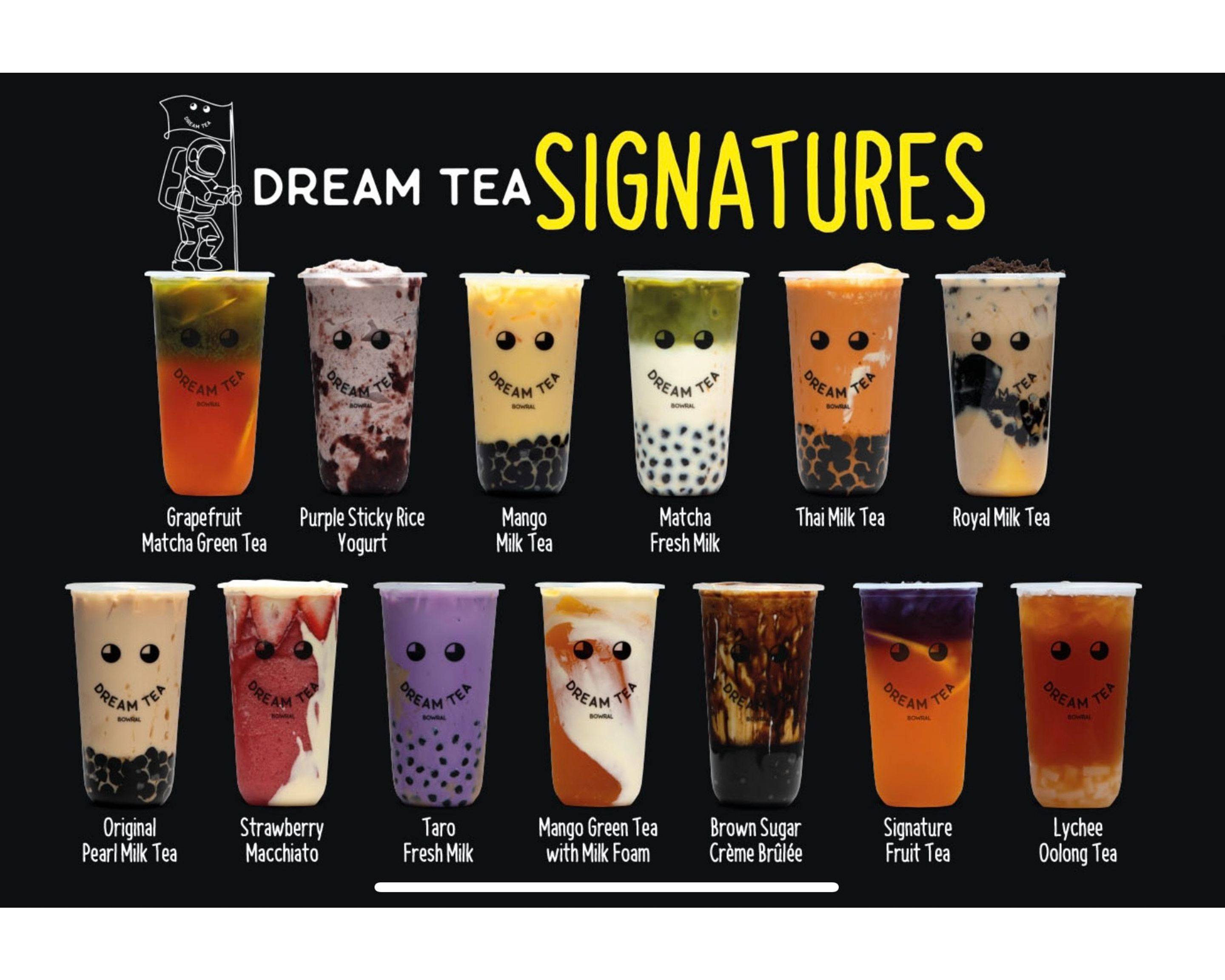 Order Dream Tea Bowral Menu Delivery and Takeaway in Wollongong | Menu ...