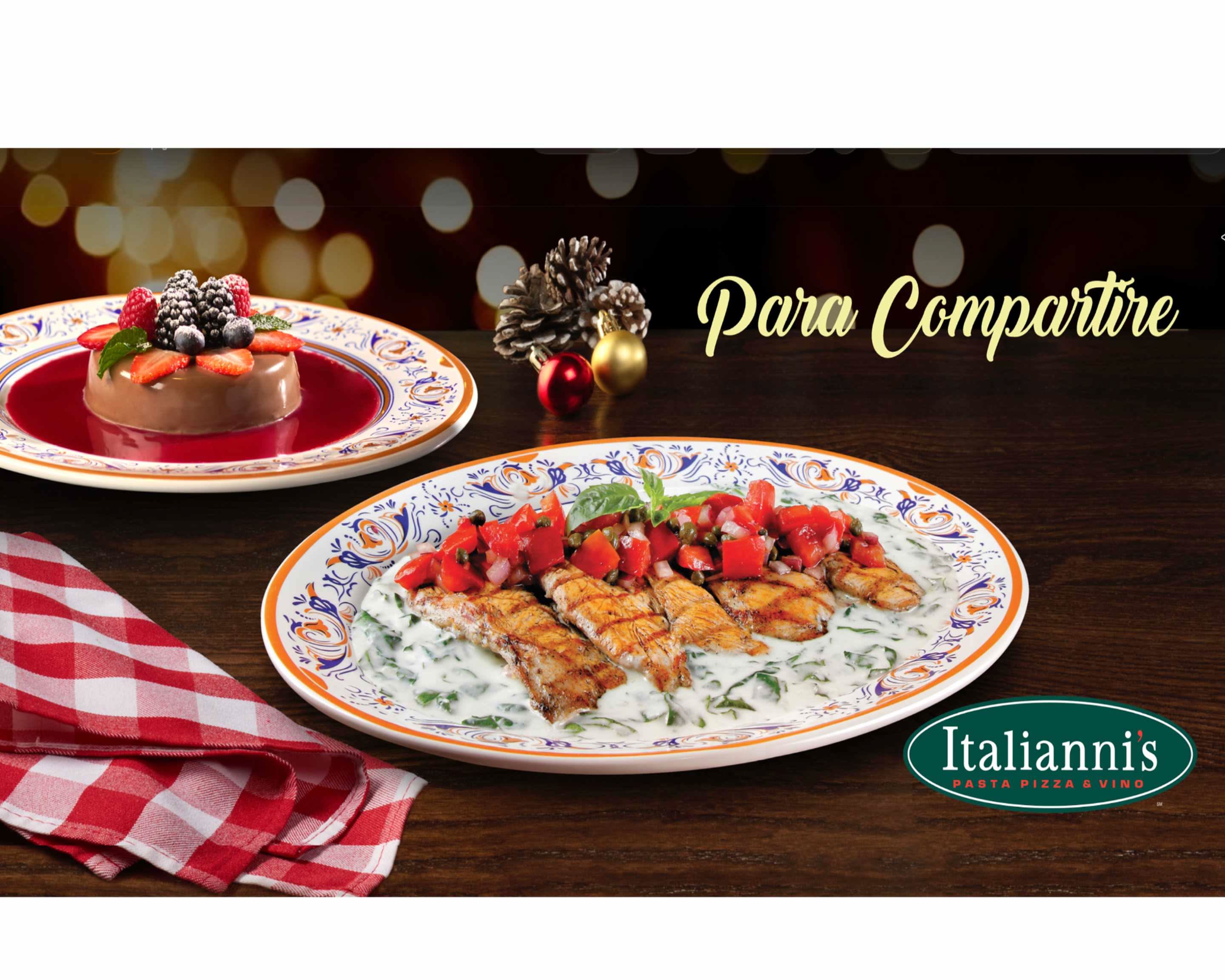 Italianni's (Patio Clavería) Menú y Precios - Pide a Domicilio en ...