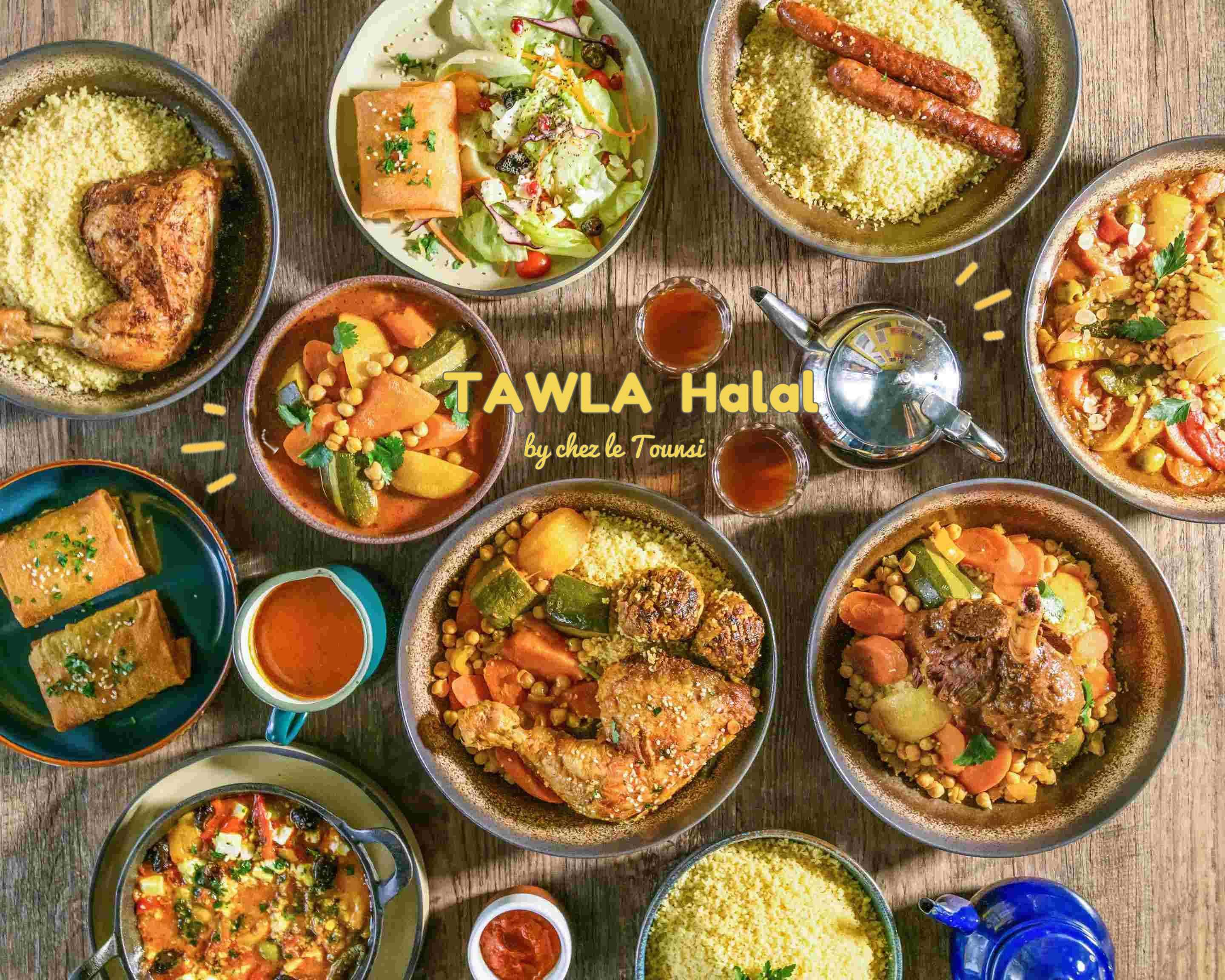 Livraison du menu Tawla Halal - by chez le Tounsi à Nice - 【Menu et ...