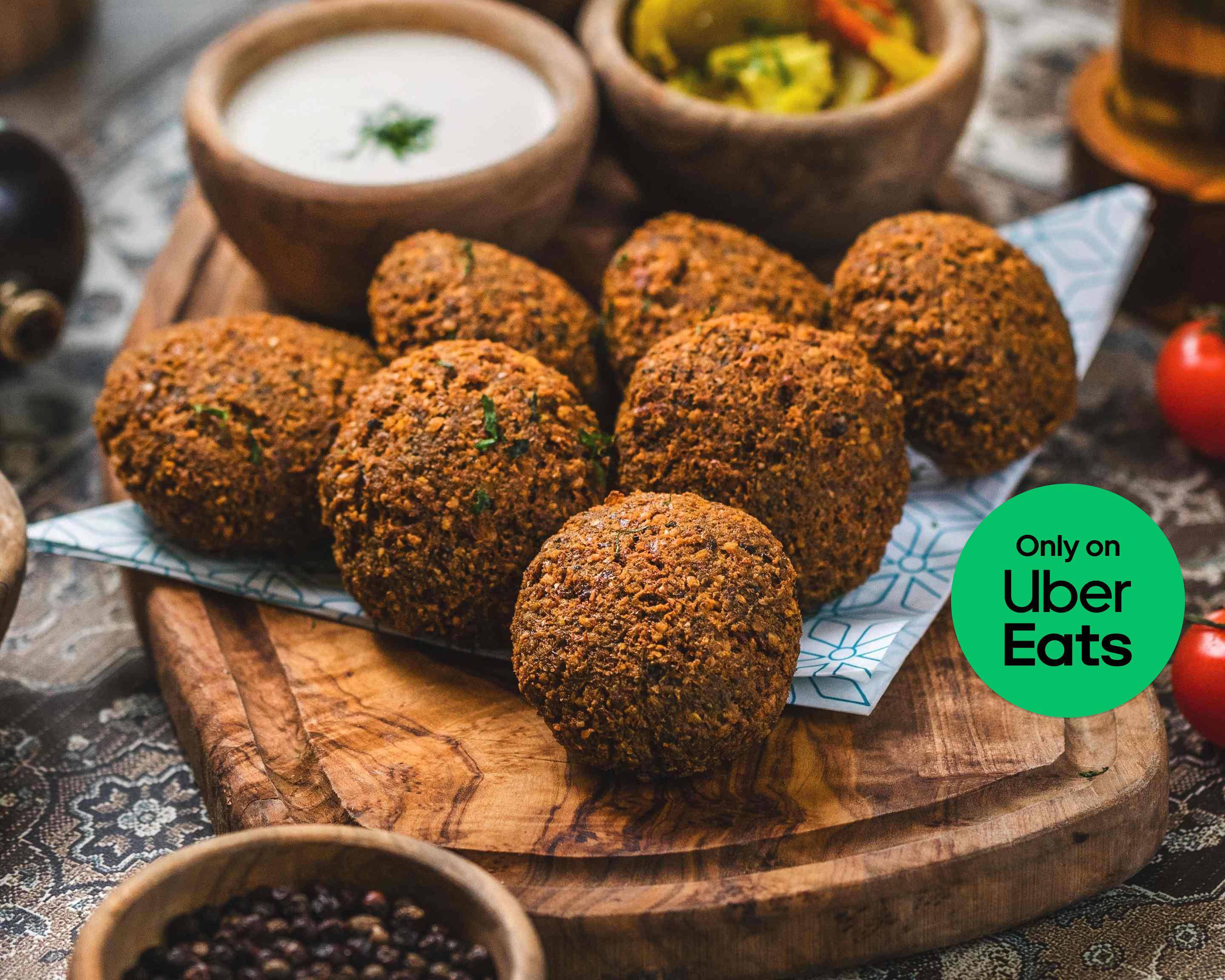 Falafel Street Menu Deals & Prices - London Delivery - Order with Uber Eats