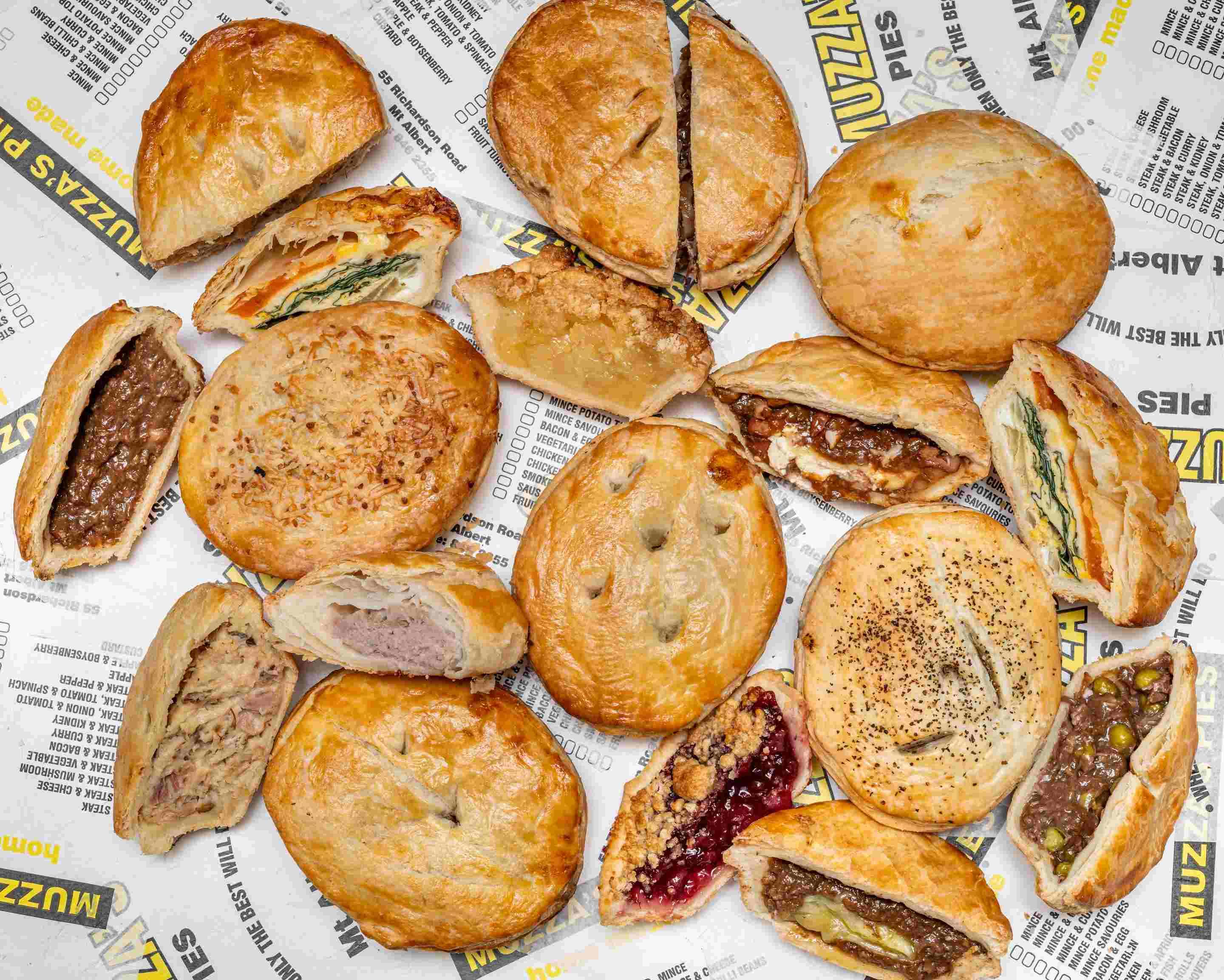 Order Muzza's Pies | Menu & Prices | Auckland Delivery | Uber Eats