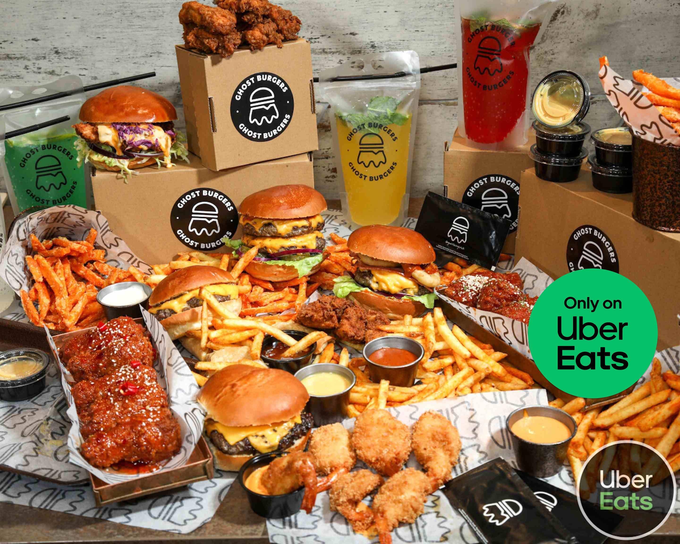 Ghost Burgers Gants Hill Menu - Takeaway in London | Delivery Menu ...