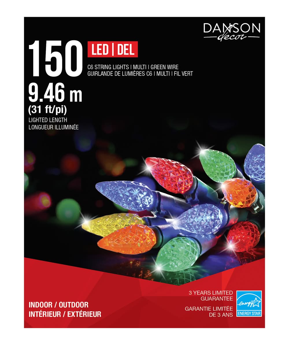 Danson Decor Led C6 String Lights Delivery Near Me | Order Online ...