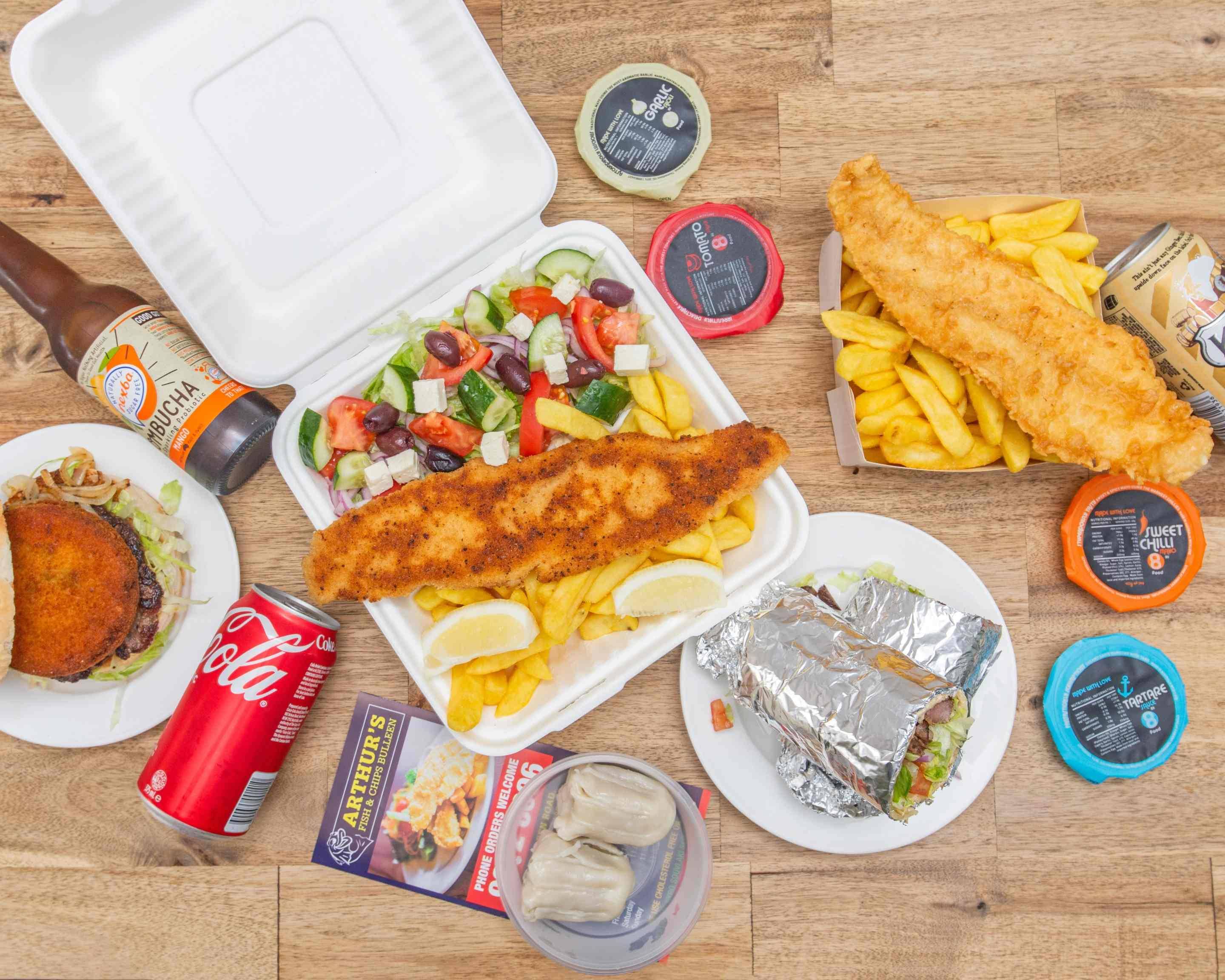 Arthur's Fish & Chips Bulleen Menu Takeout in Melbourne | Delivery Menu ...