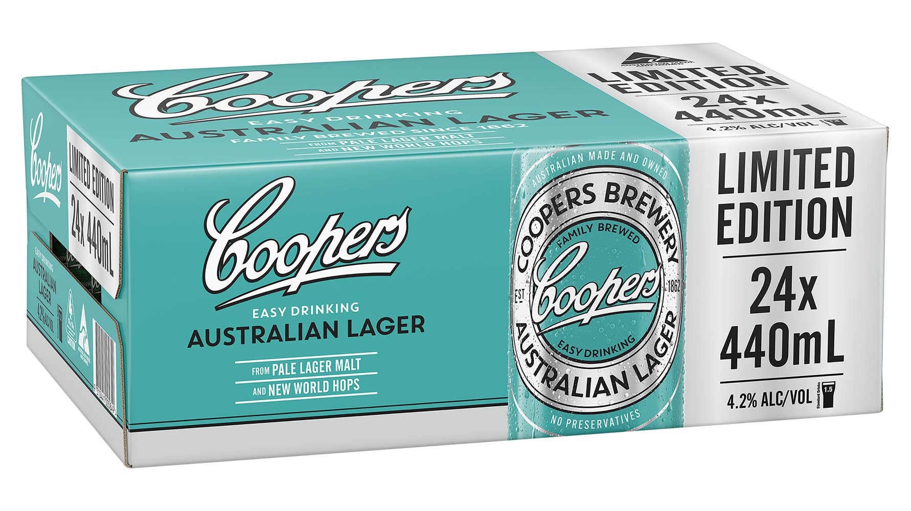 Coopers Limited Edition Australian Lager Beer Delivery Near Me | Order ...