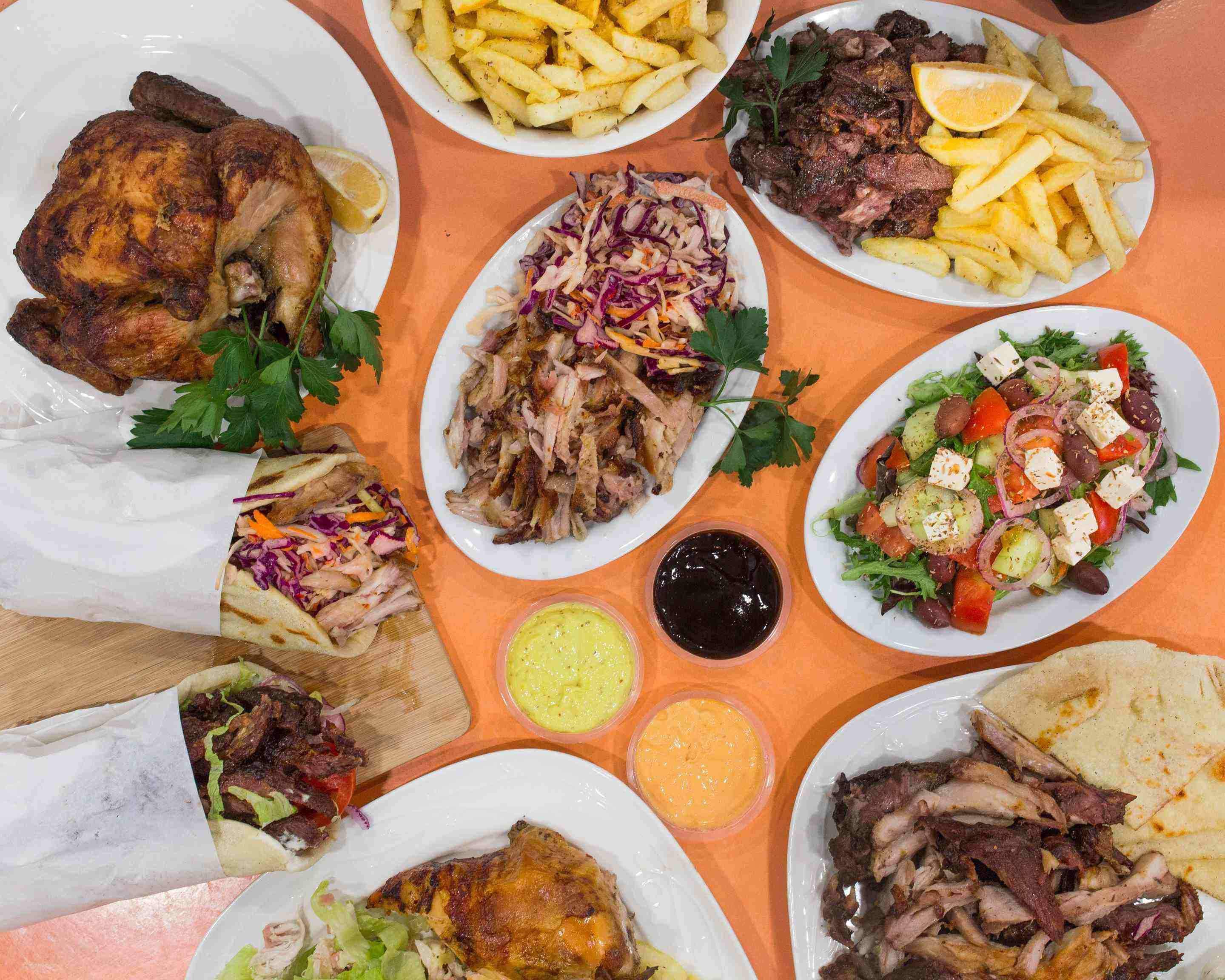 Euros Souvlaki and Charcoal Chicken Restaurant Menu - Takeout in ...