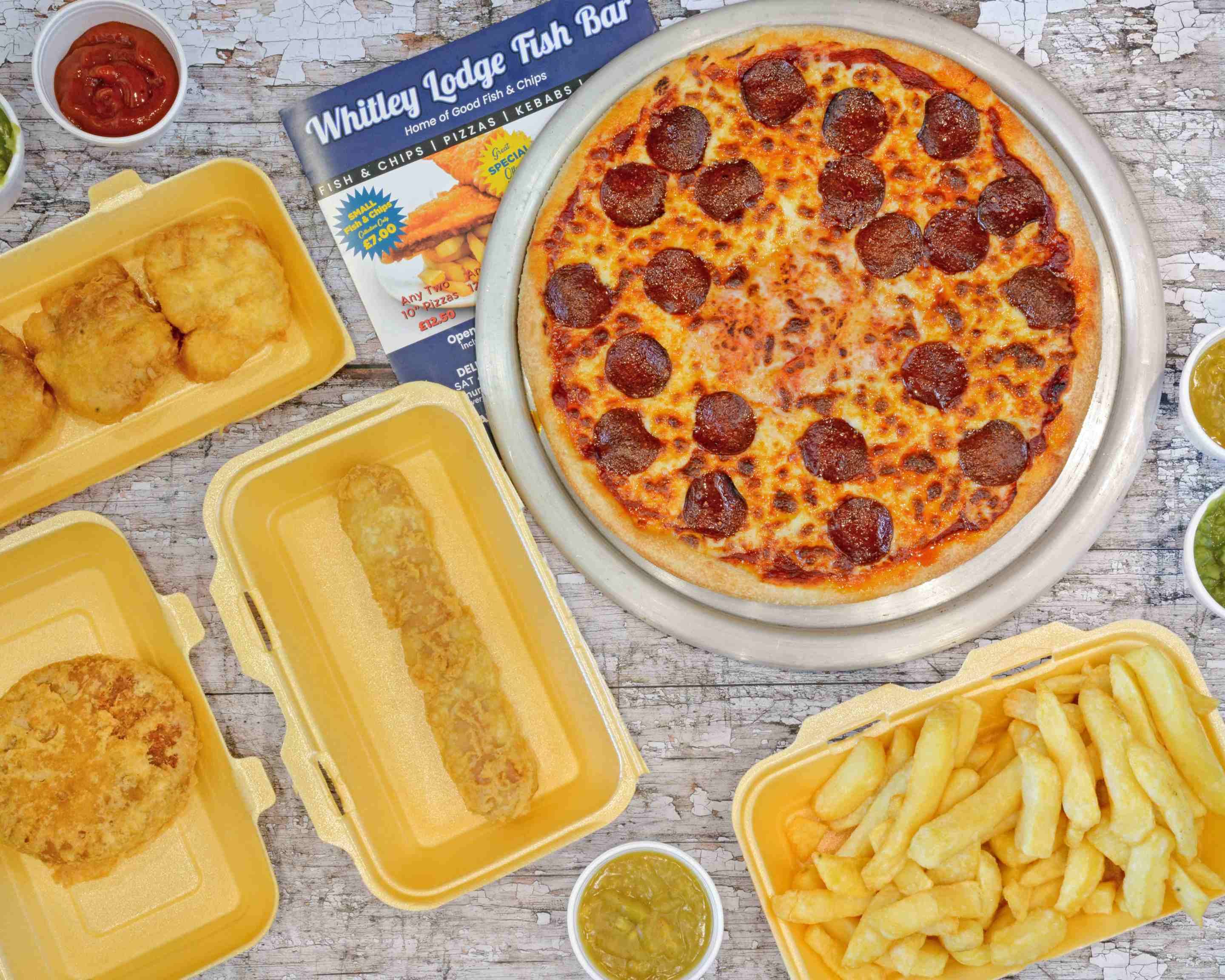 Whitley Lodge Fish Bar Menu & Prices - Whitley Bay Delivery - Order ...