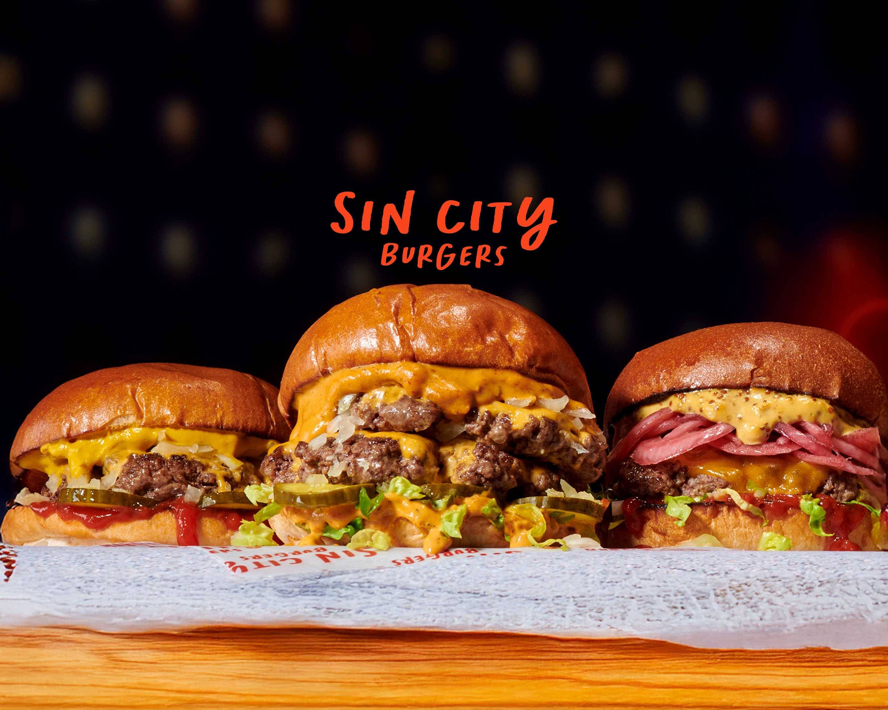 Sin City Burgers - Guildhall Walk Menu Deals & Prices - Portsmouth ...