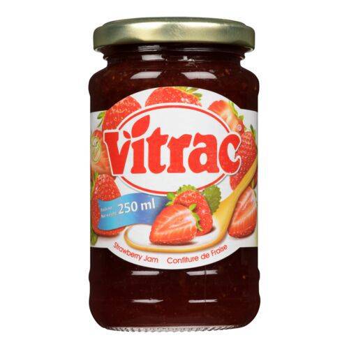Vitrac confiture de fraise (250 ml) - strawberry jam (250 ml ...