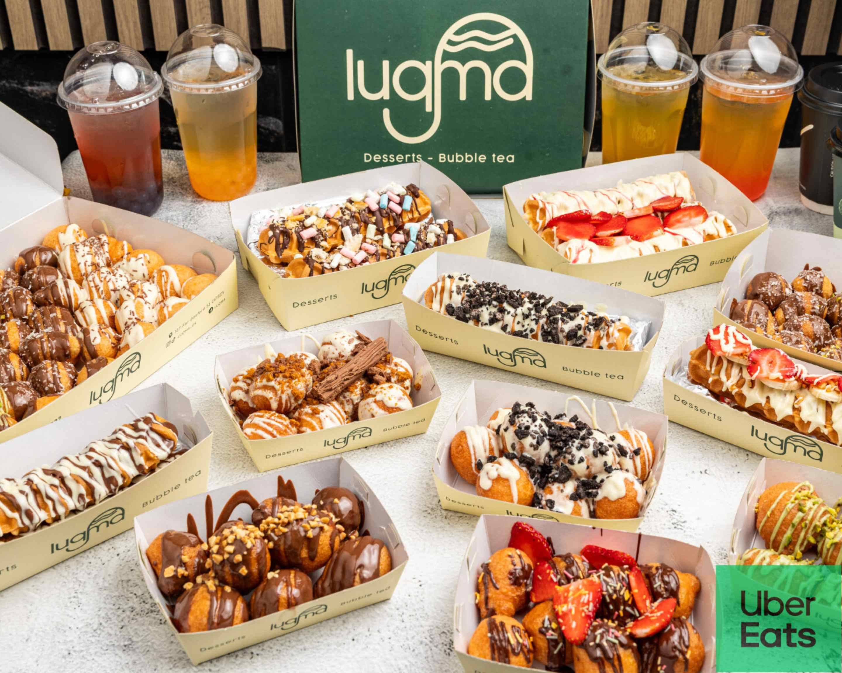 Luqma Desserts & Bubble Tea Menu & Prices - Coventry Delivery - Order ...