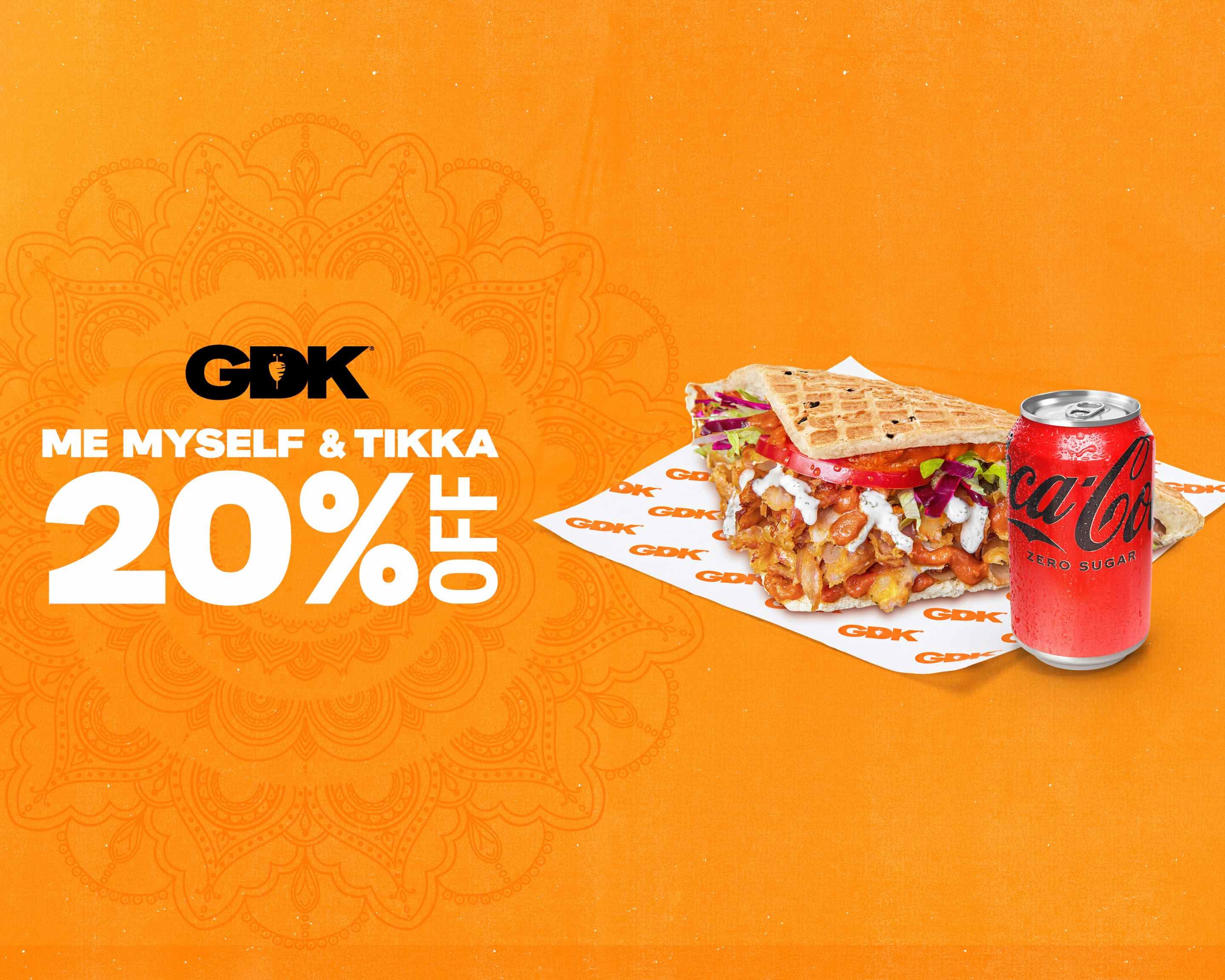 GDK (Old Street) Menu Deals & Prices - London Delivery - Order with ...