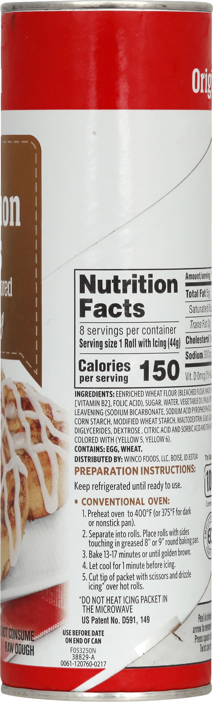 WinCo Foods Cinnamon Rolls Delivery Near Me | Order Online | Uber Eats