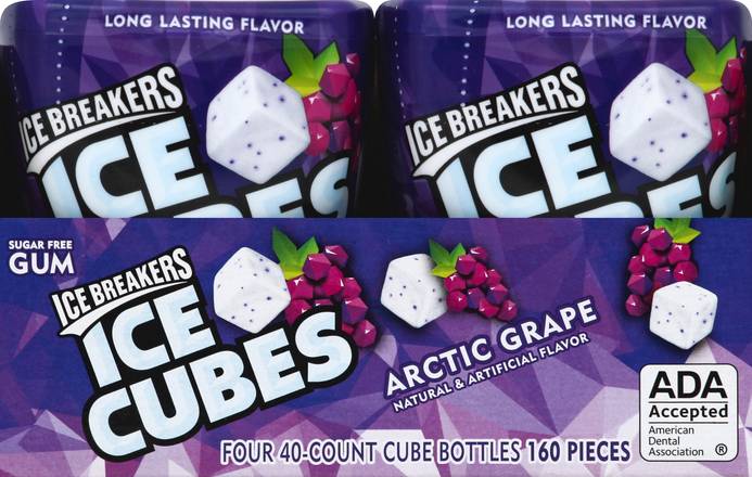 Ice Breakers Arctic Grape Sugar Free Gum (4 ct) | Delivery Near You ...