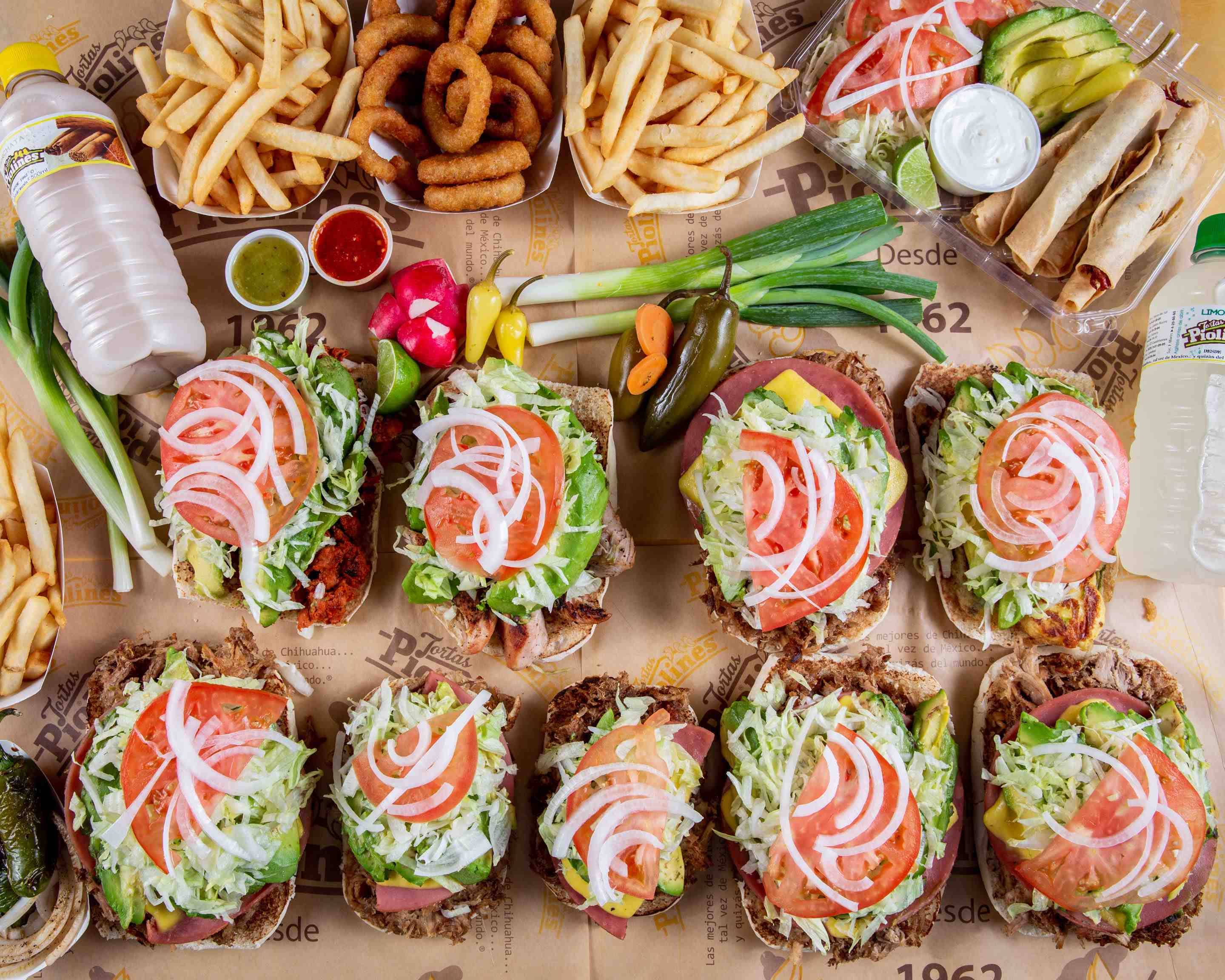 Tortas Piolines (Centro) Menú y Precios - Pide a Domicilio en Chihuahua ...