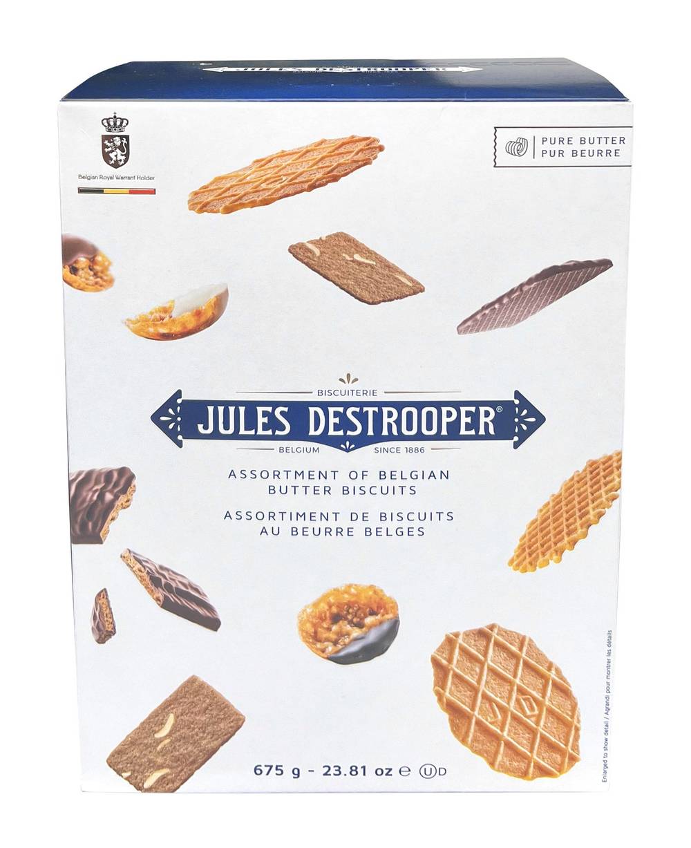 Jules Destrooper Assortment Of Belgian Butter Biscuits Delivery Near Me ...