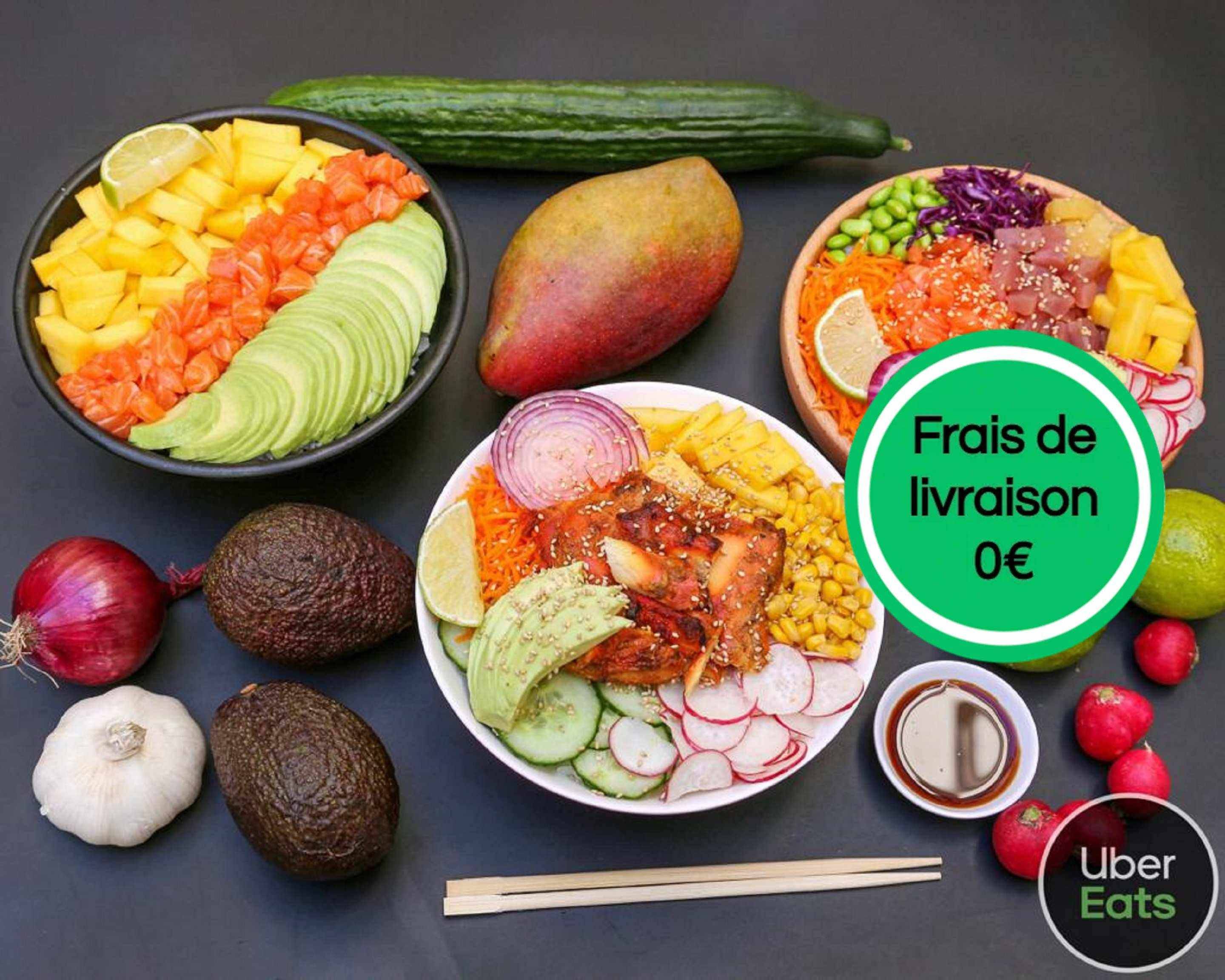 Livraison Poke Fusion - Asnières-sur-Seine à Asnières-sur-Seine - Menu ...