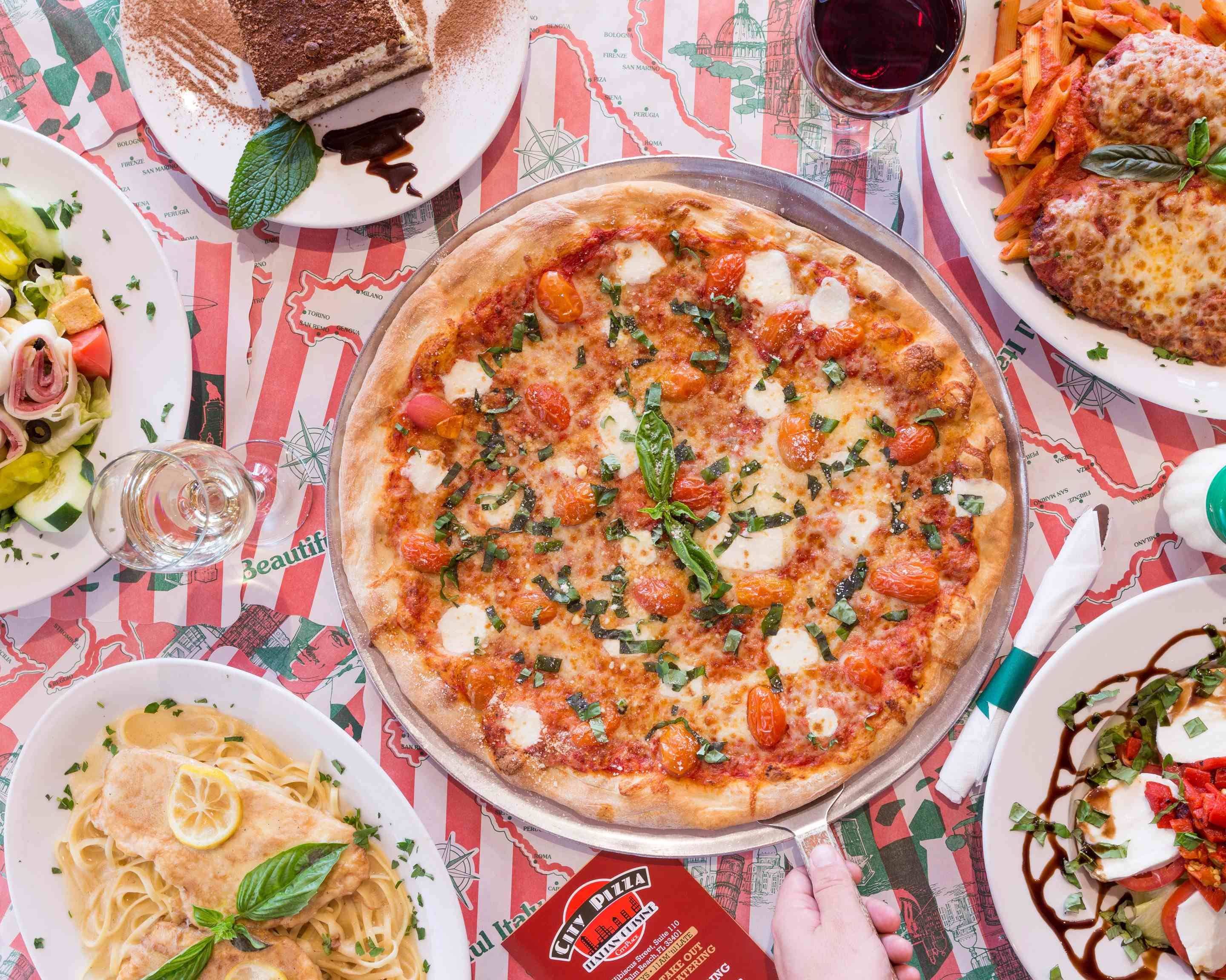 City Pizza Italian Cuisine (1855 Palm Beach Lakes Blvd) Menu West Palm ...