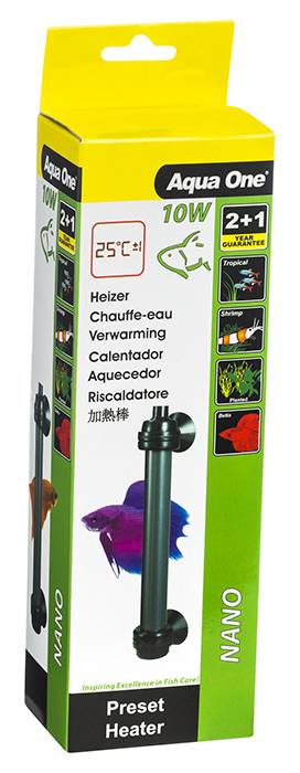 Aqua One 10 Watt Nano Betta Glass Aquarium Fish Heater Delivery Near Me ...