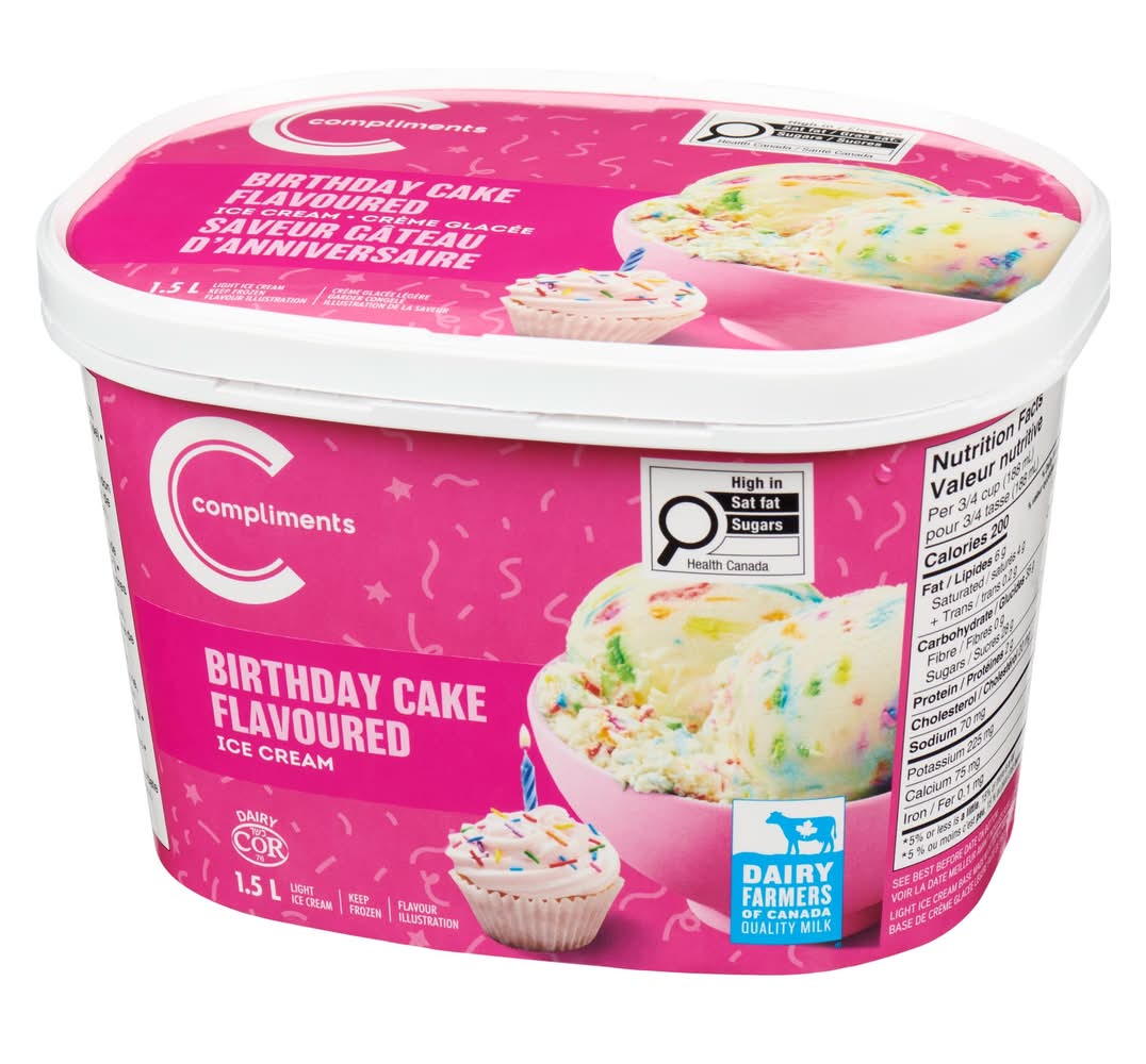 Compliments Crème glacée - ice cream Delivery Near Me | Order Online ...