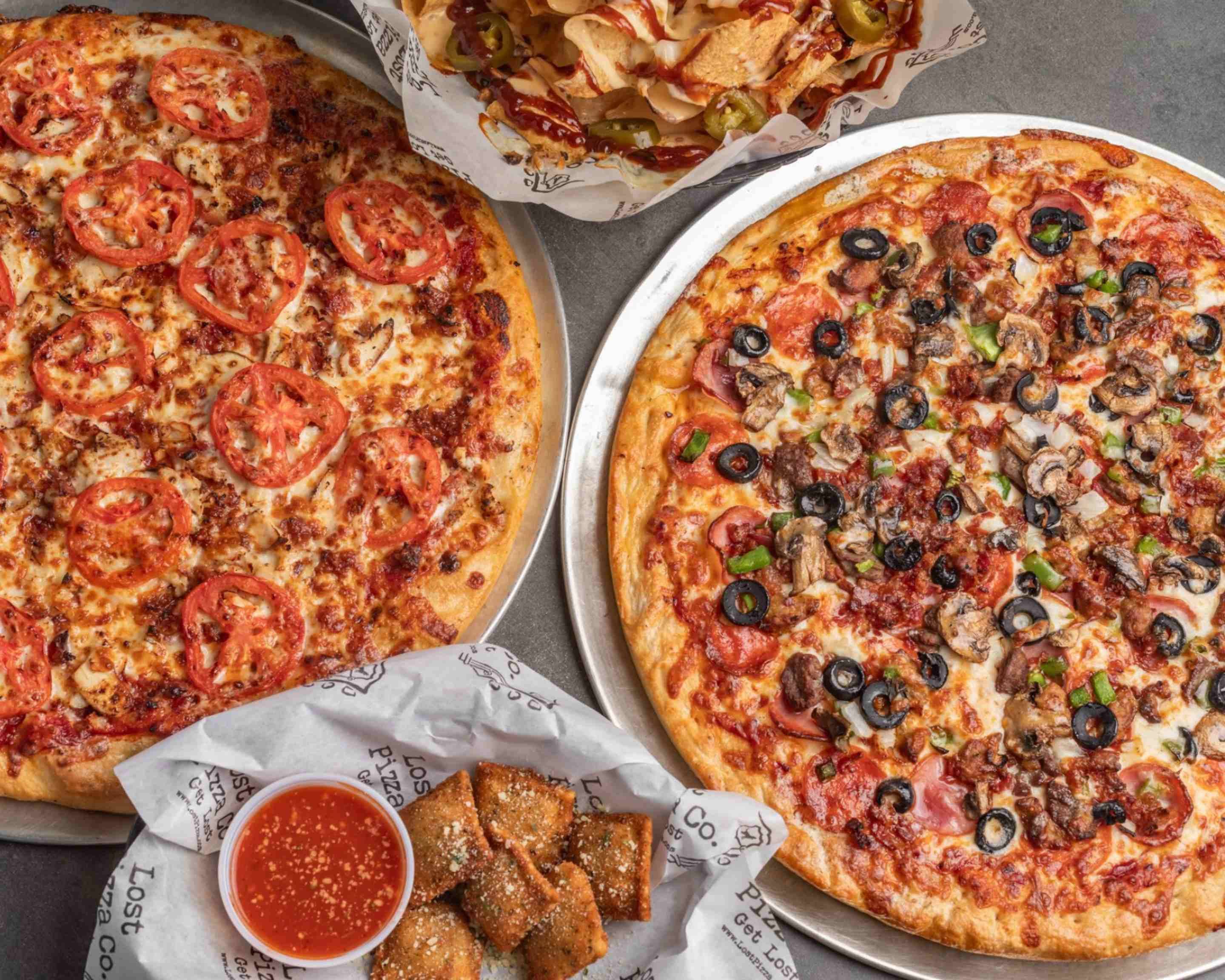 Order Lost Pizza Co. Texarkana Menu Delivery【Menu & Prices】| Texarkana ...