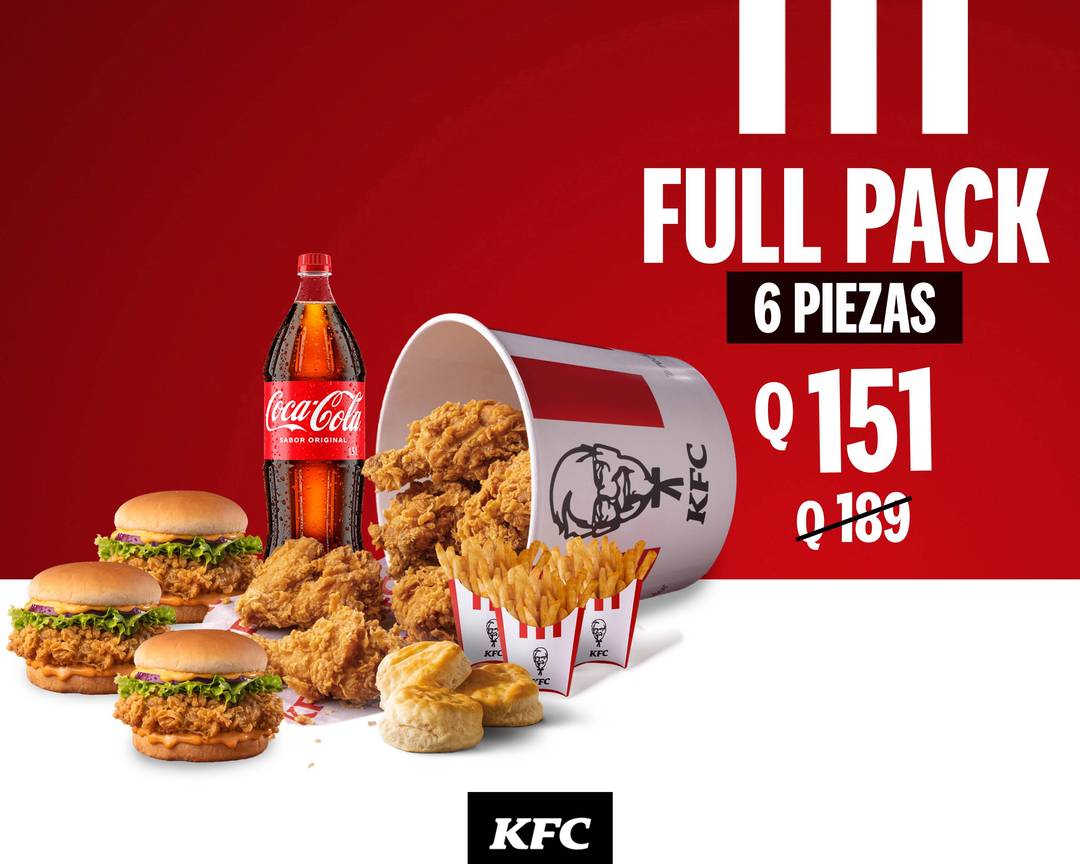 KFC (Zona 1) a domicilio en Guatemala | Menú y precios | Uber Eats