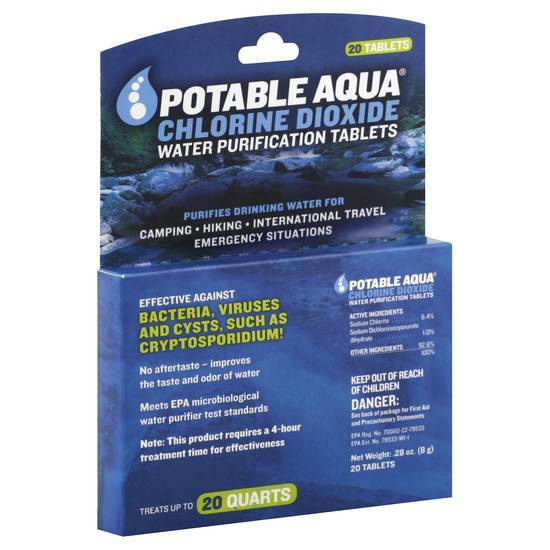 Potable Aqua Water Purification Tablets | Delivery Near You | Uber Eats