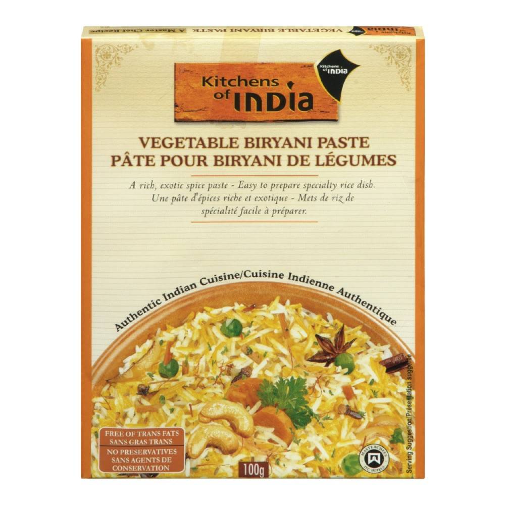 Kitchens of India Pâte pour biryani de légumes Delivery Near Me | Order ...