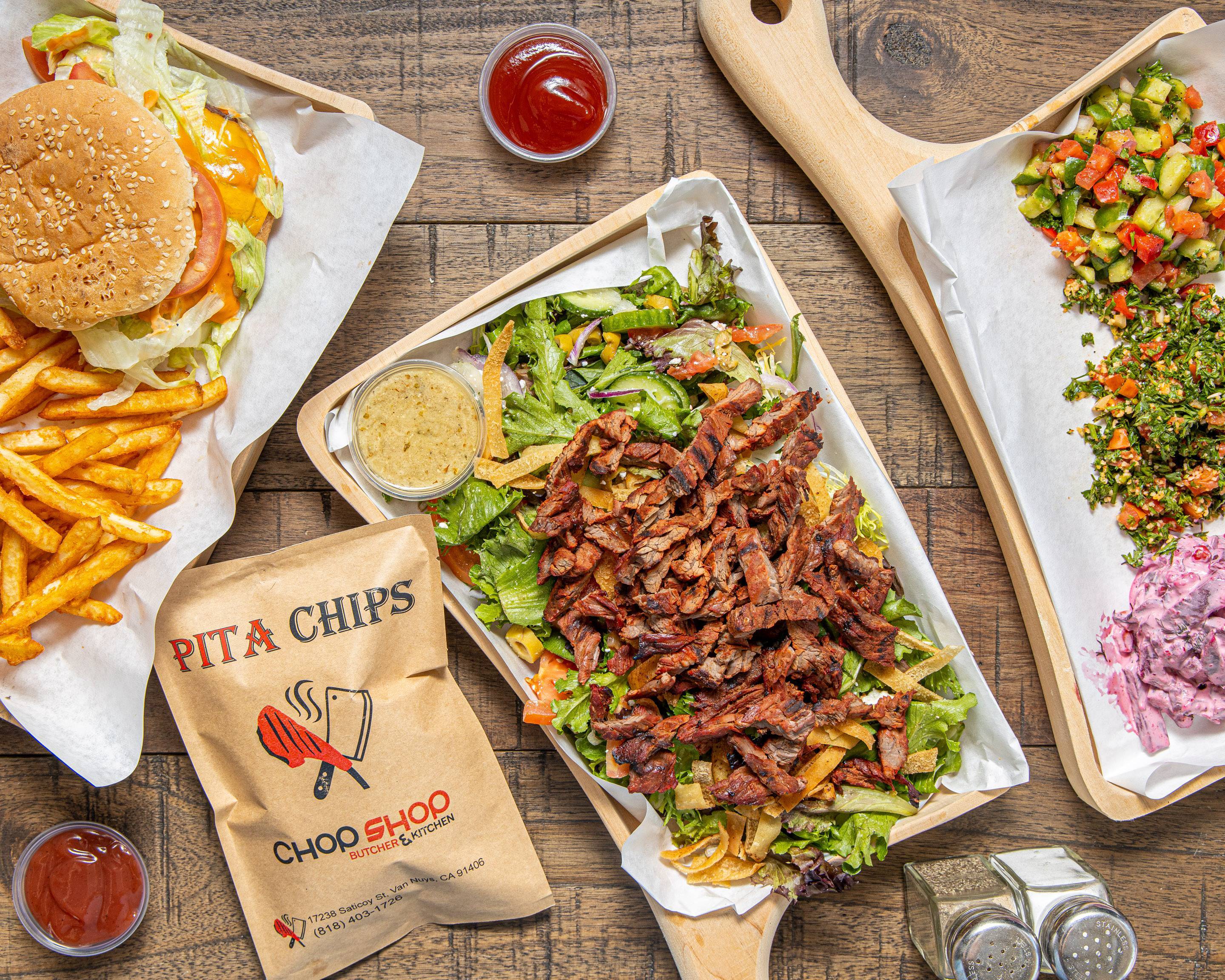 Chop Shop Butcher & Grill Menu Los Angeles • Order Chop Shop Butcher ...