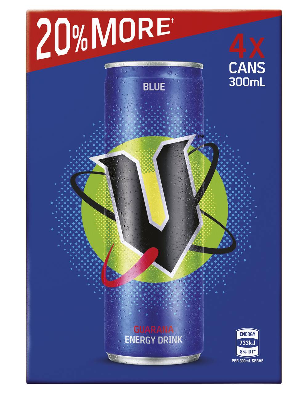 V Blue Guarana Energy Drink Delivery Near Me | Order Online | Uber Eats