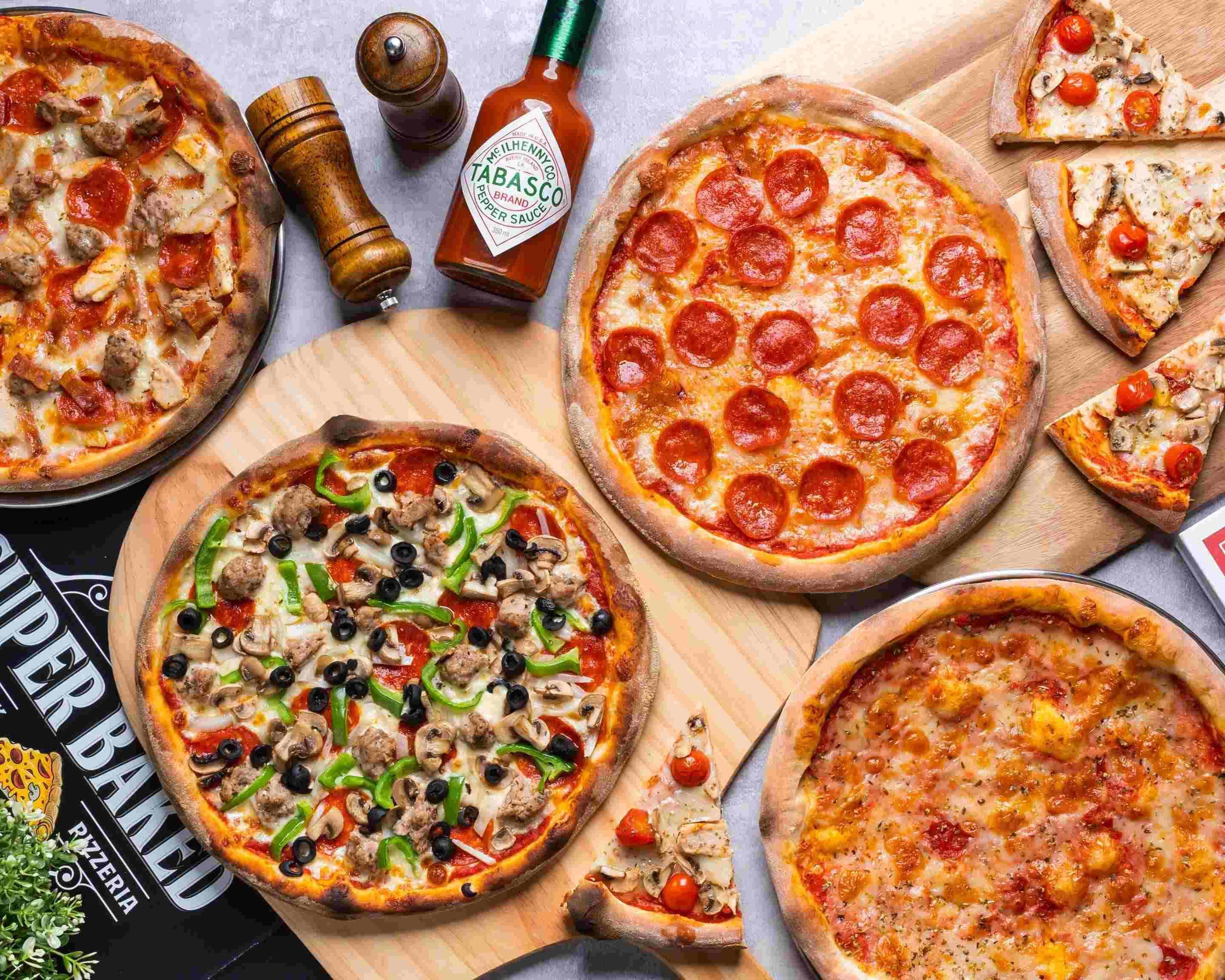 Super Baked N.Y. Pizza 紐約客披薩菜單與外送 | 桃園 | 菜單與價格 | Uber Eats